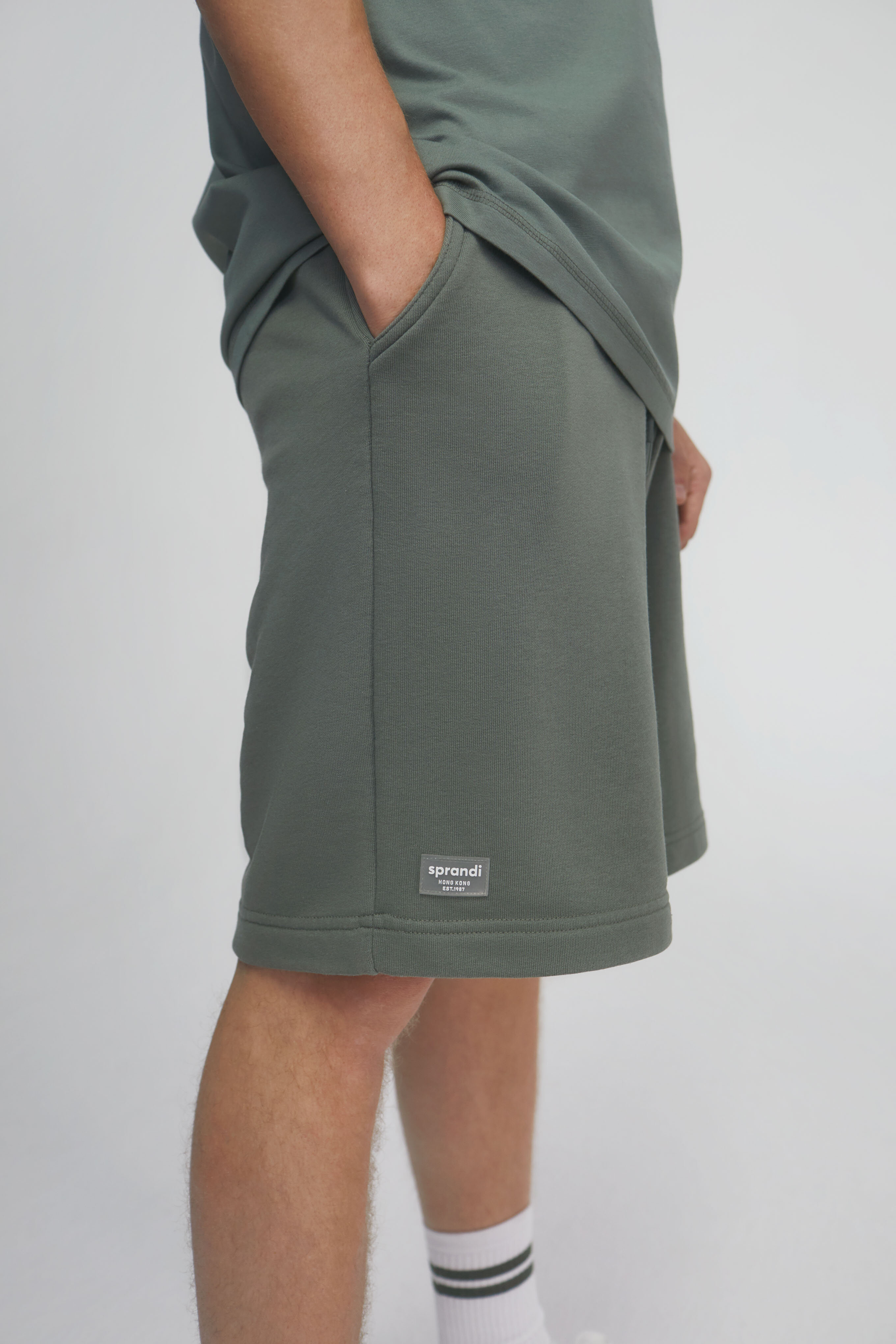 Spodenki Sprandi SS21-SHM003 Zielony - CCC.eu