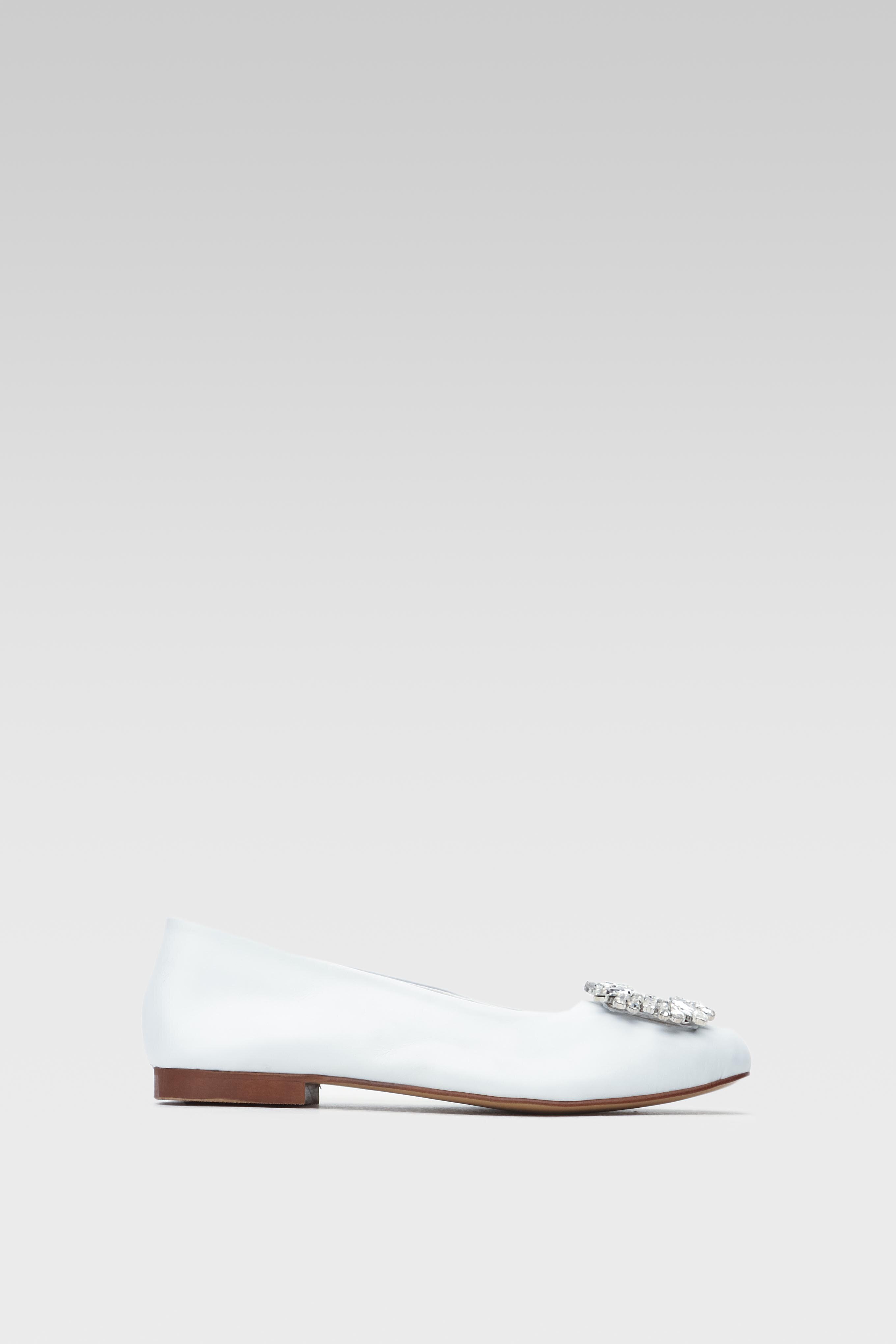 Baleriny Badura U480 Biały - CCC.eu