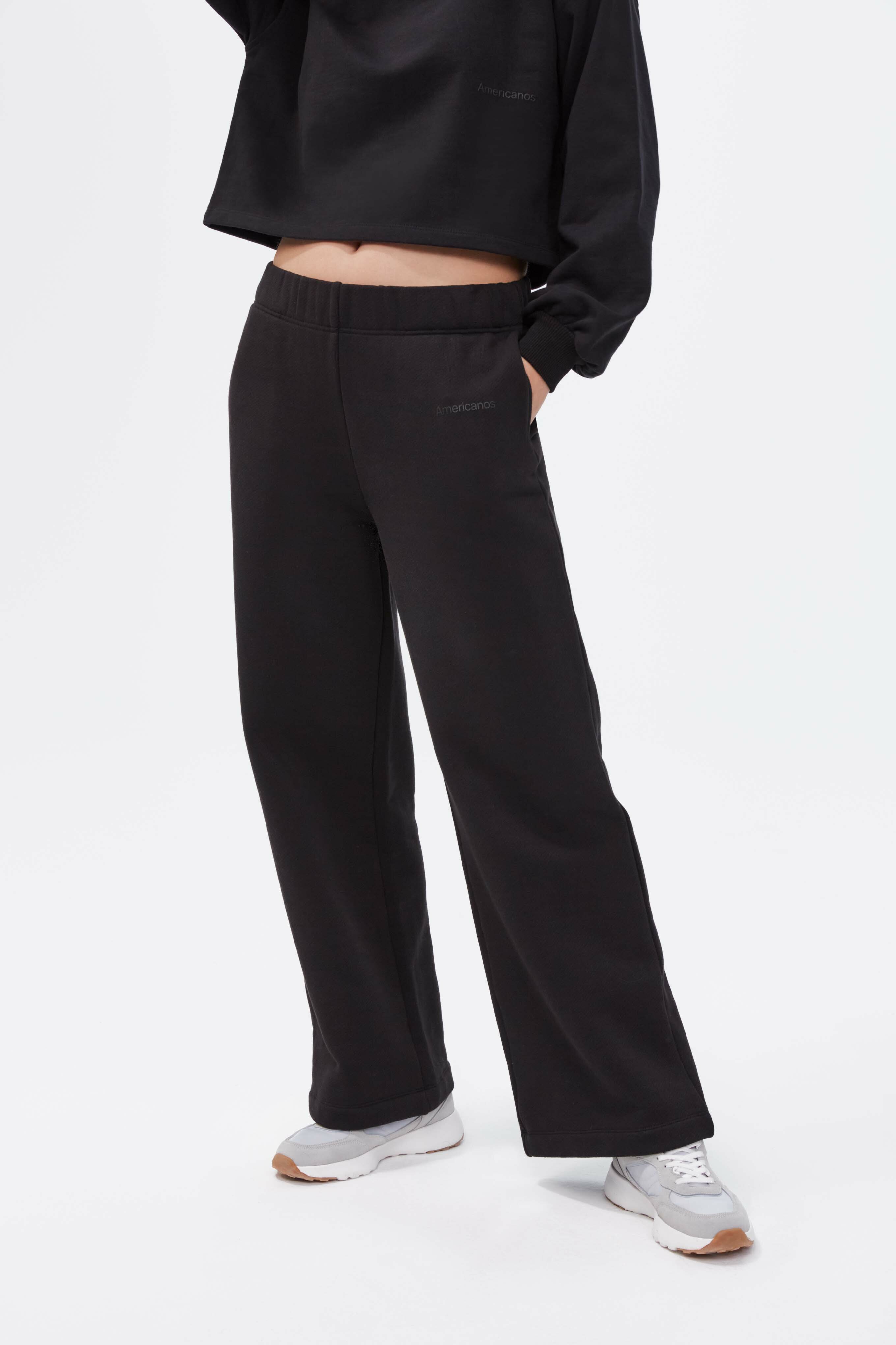 Spodnie joggersy Americanos AM22SPU001 Czarny - CCC.eu