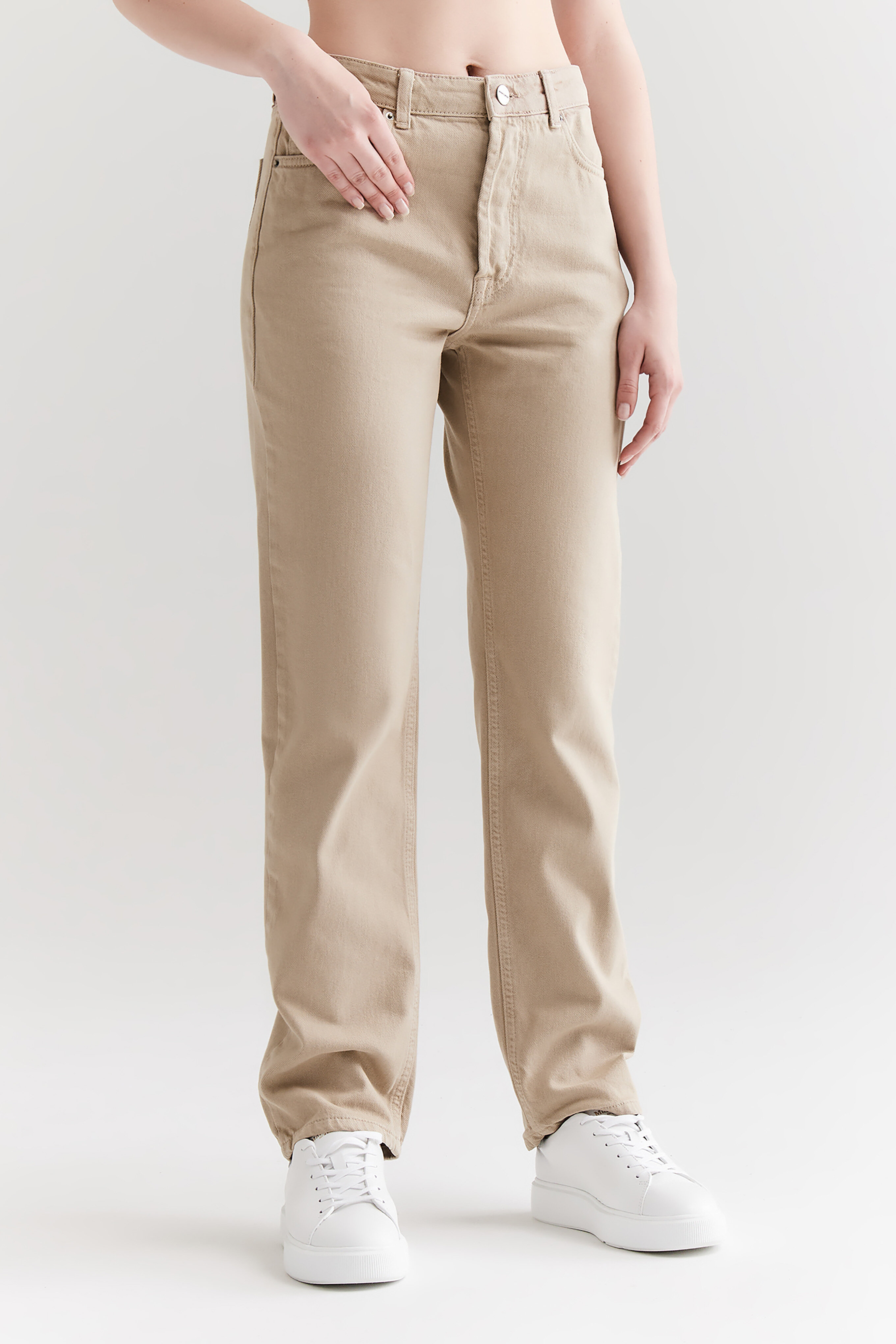 Spodnie joggersy Americanos AM22SJU001-05 Beżowy - CCC.eu