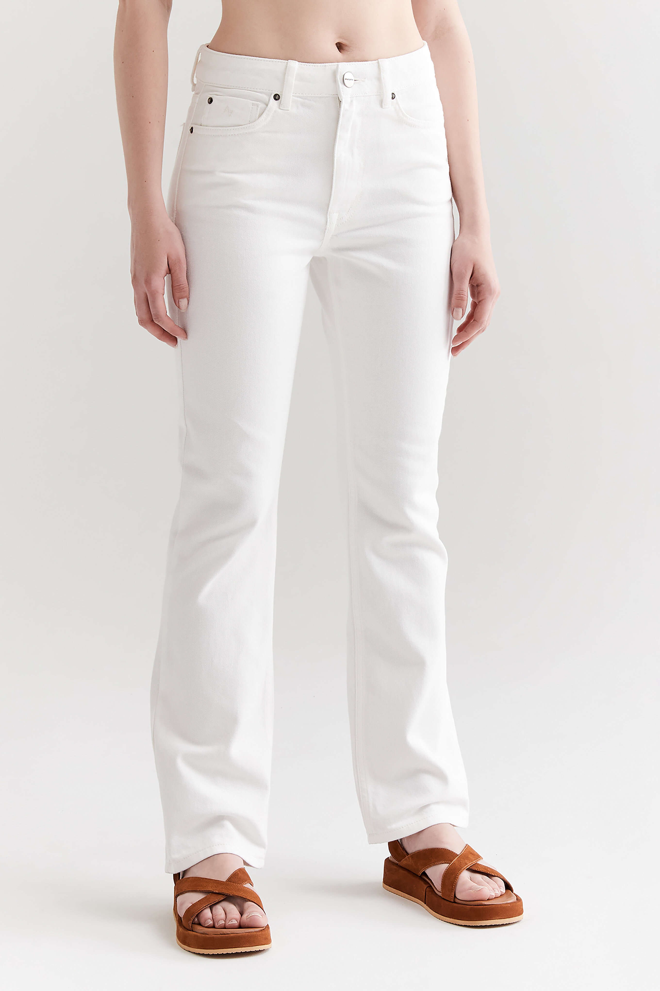 Spodnie joggersy Americanos AM22SJD001 -03 Biały - CCC.eu