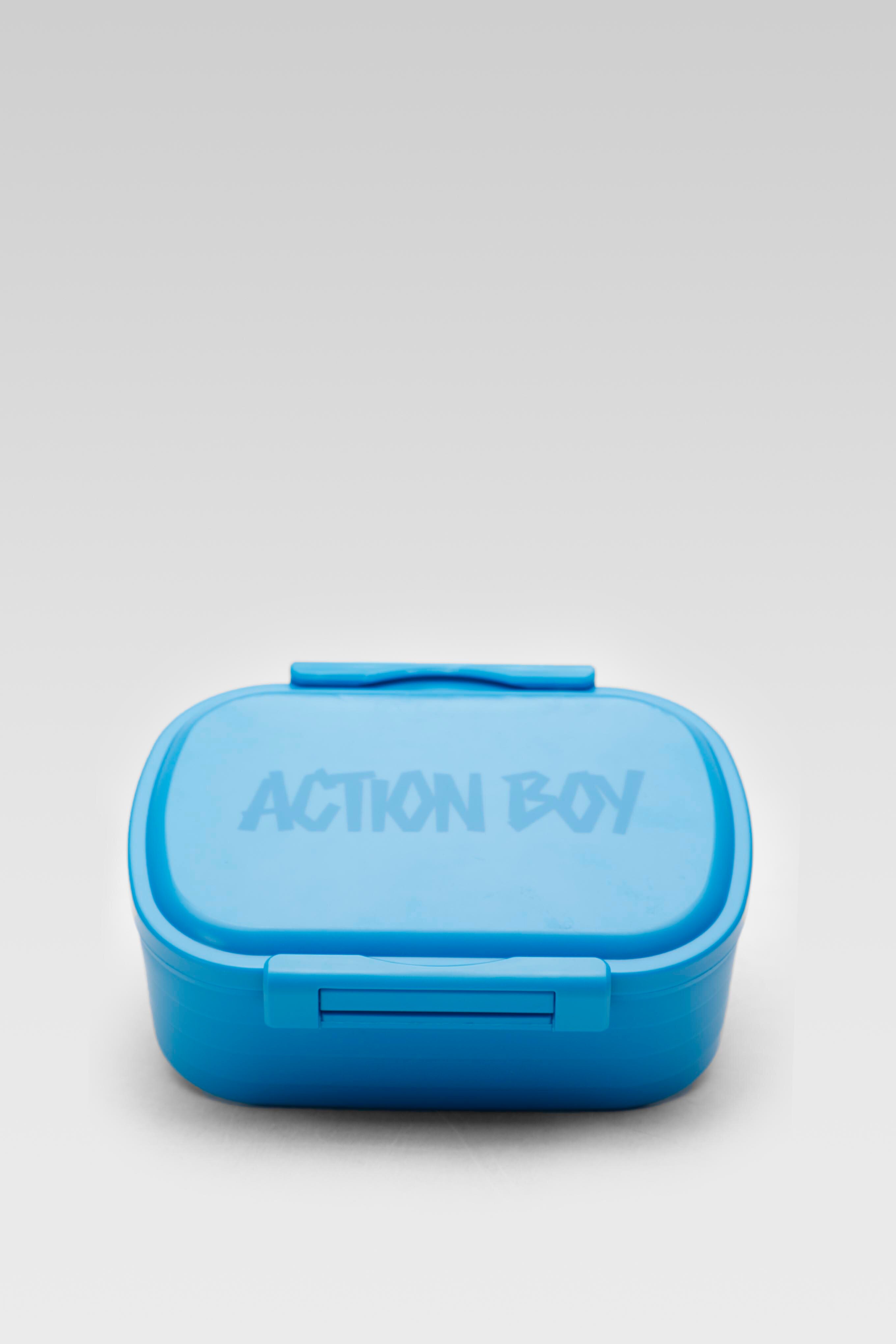 Lunch box Action Boy 8KF-012-AW22 Niebieski - CCC.eu