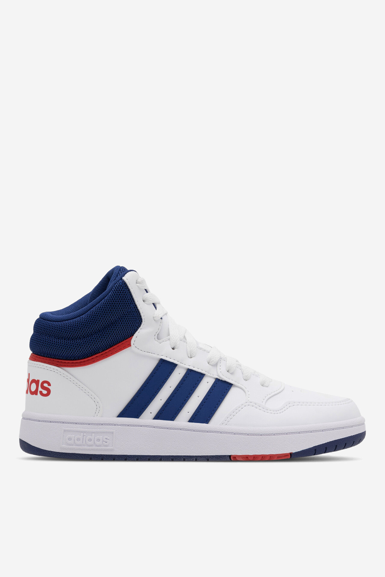 Obuwie sportowe adidas HOOPS MID 3.0 K GZ9647 Biały - CCC.eu