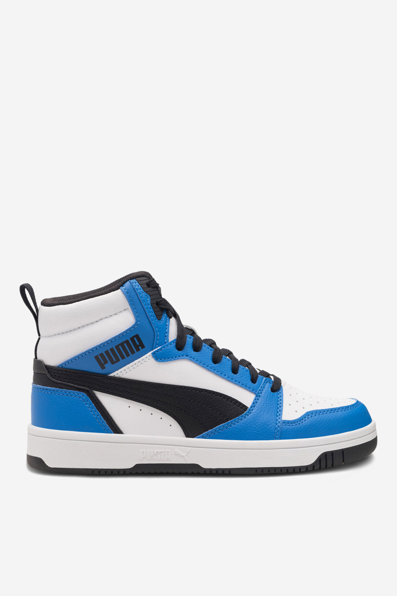Obuwie sportowe Puma PUMA REBOUND V6 MID JR* 39383106 Niebieski - CCC.eu
