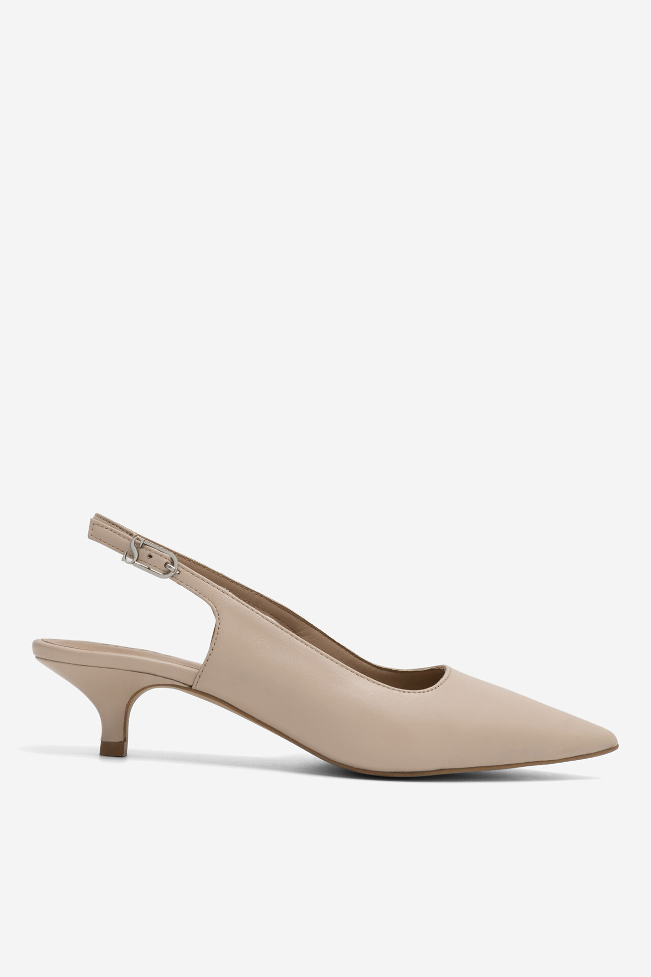 Pantofi cu toc SIMPLE ANDORA-108154 BEJ - CCC