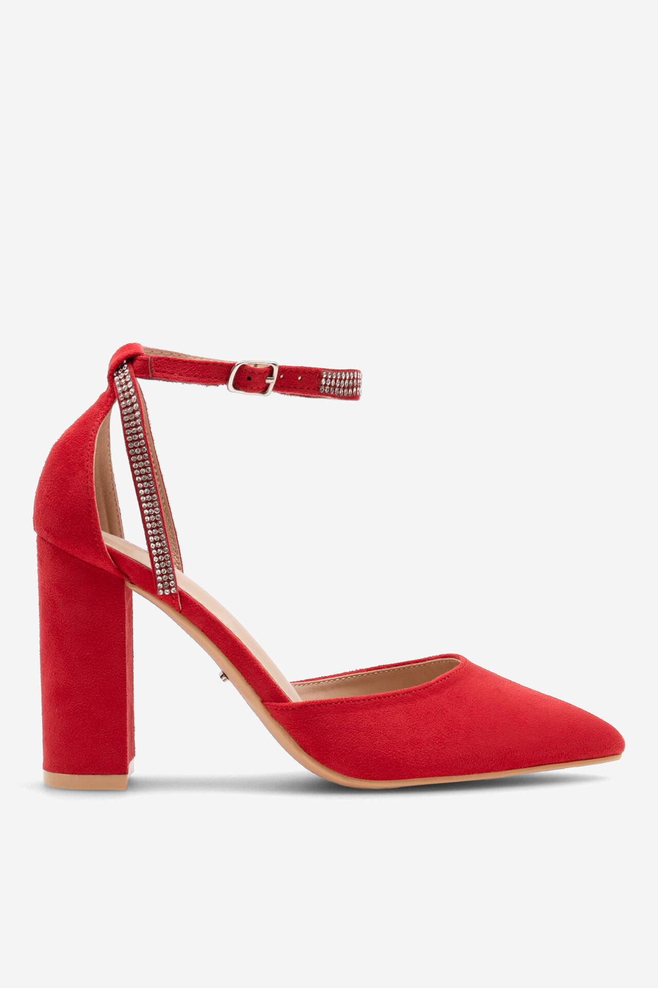 Czółenka DeeZee LISA KL-HT4587-21 Czerwony - CCC.eu