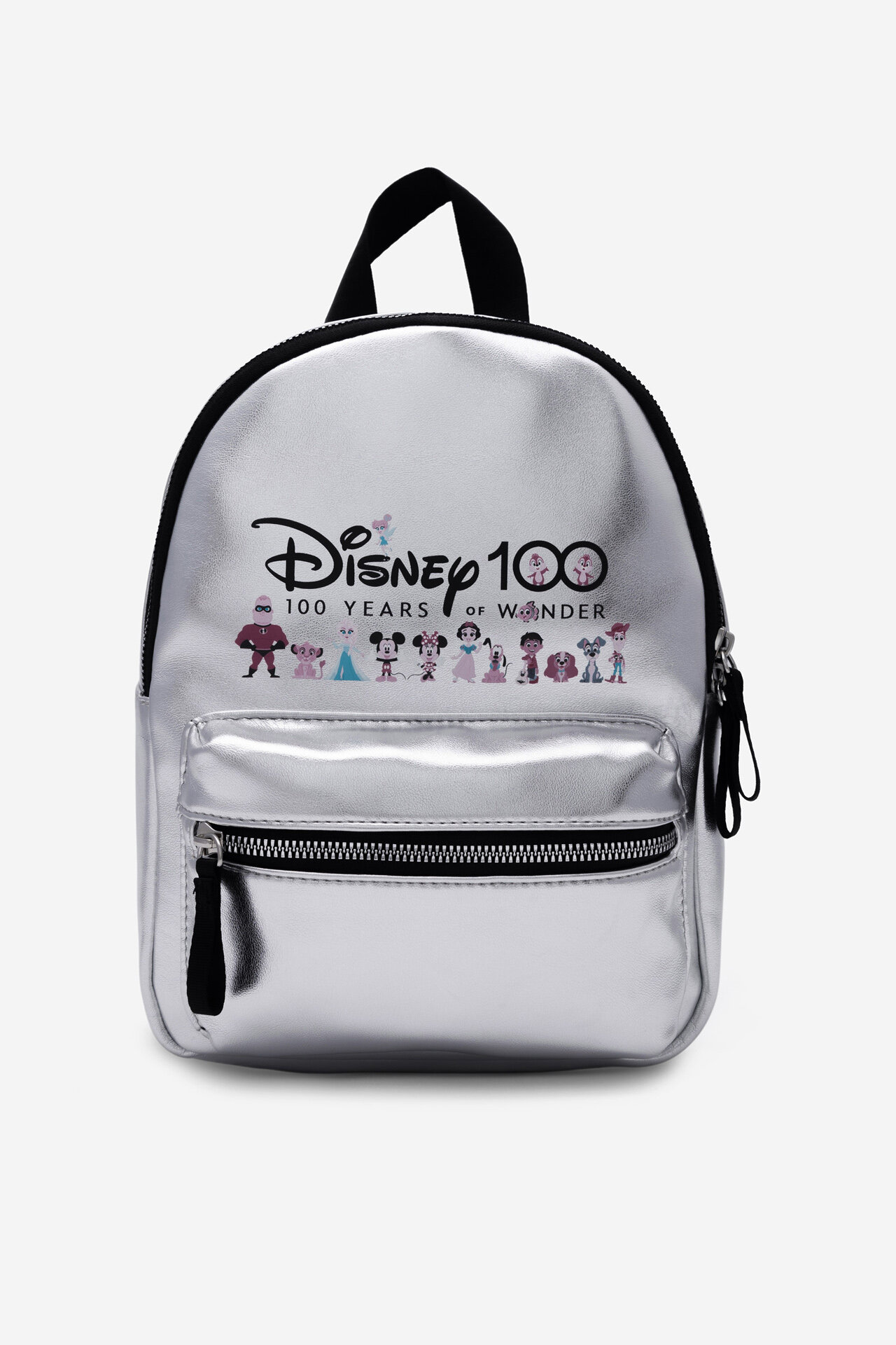 Plecak DISNEY 100 ACCCS_AW23_205D100 Srebrny - CCC.eu