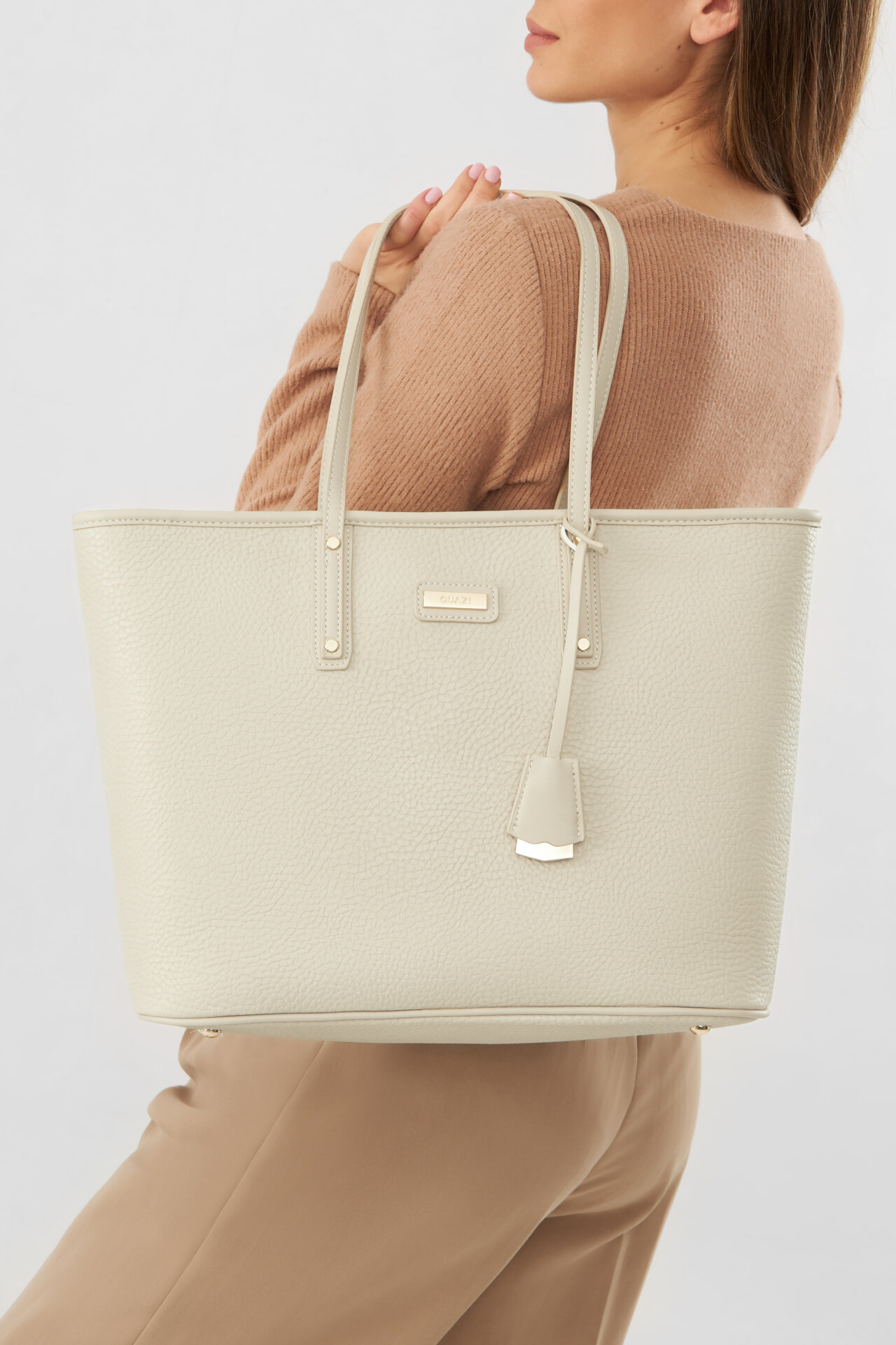 Torebka Quazi MQS-B-001-05 Beżowy - CCC.eu