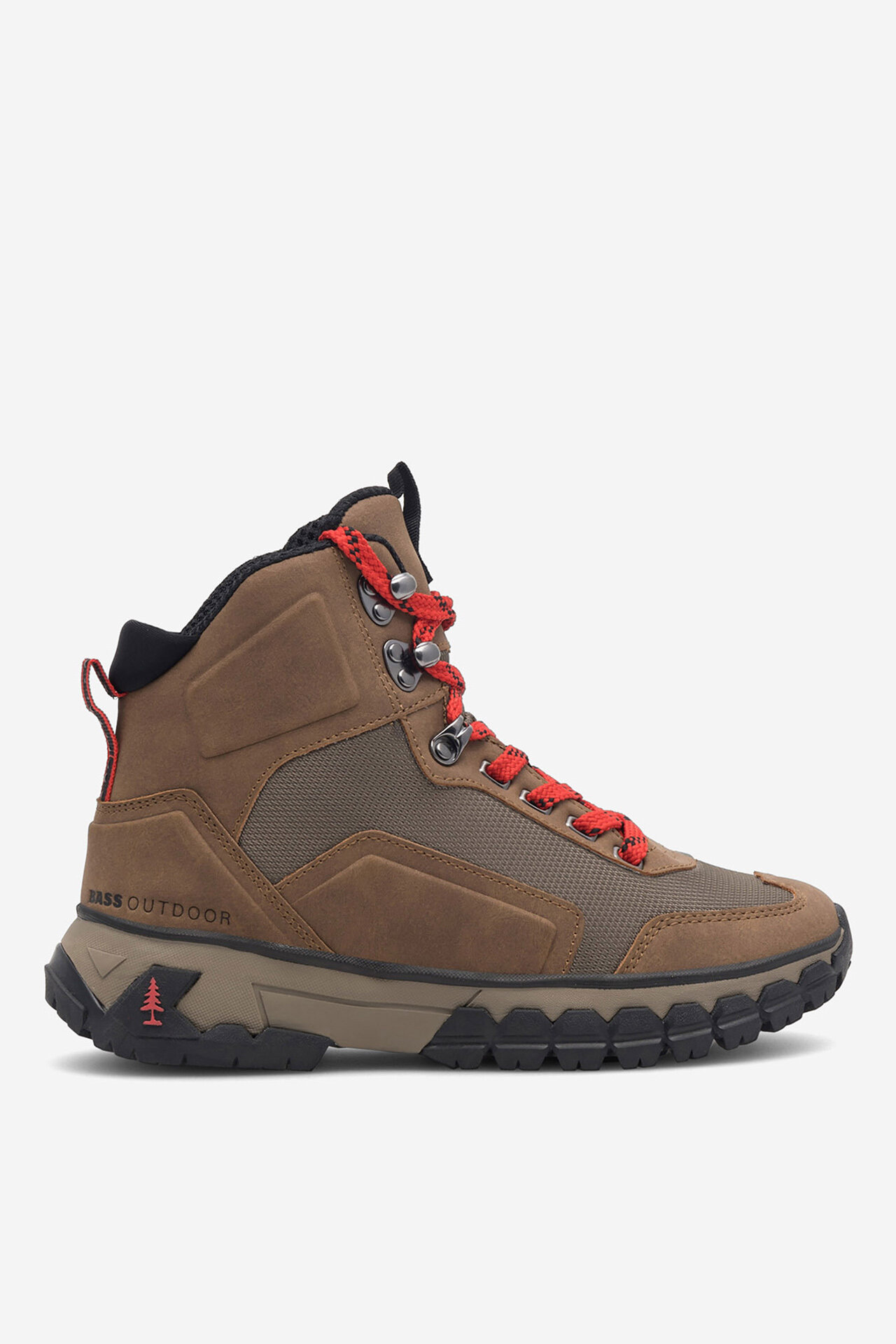 Trzewiki BASS OUTDOOR BA12H820 BROWN / MILITARY OLIVE - 2NQ Brązowy ...