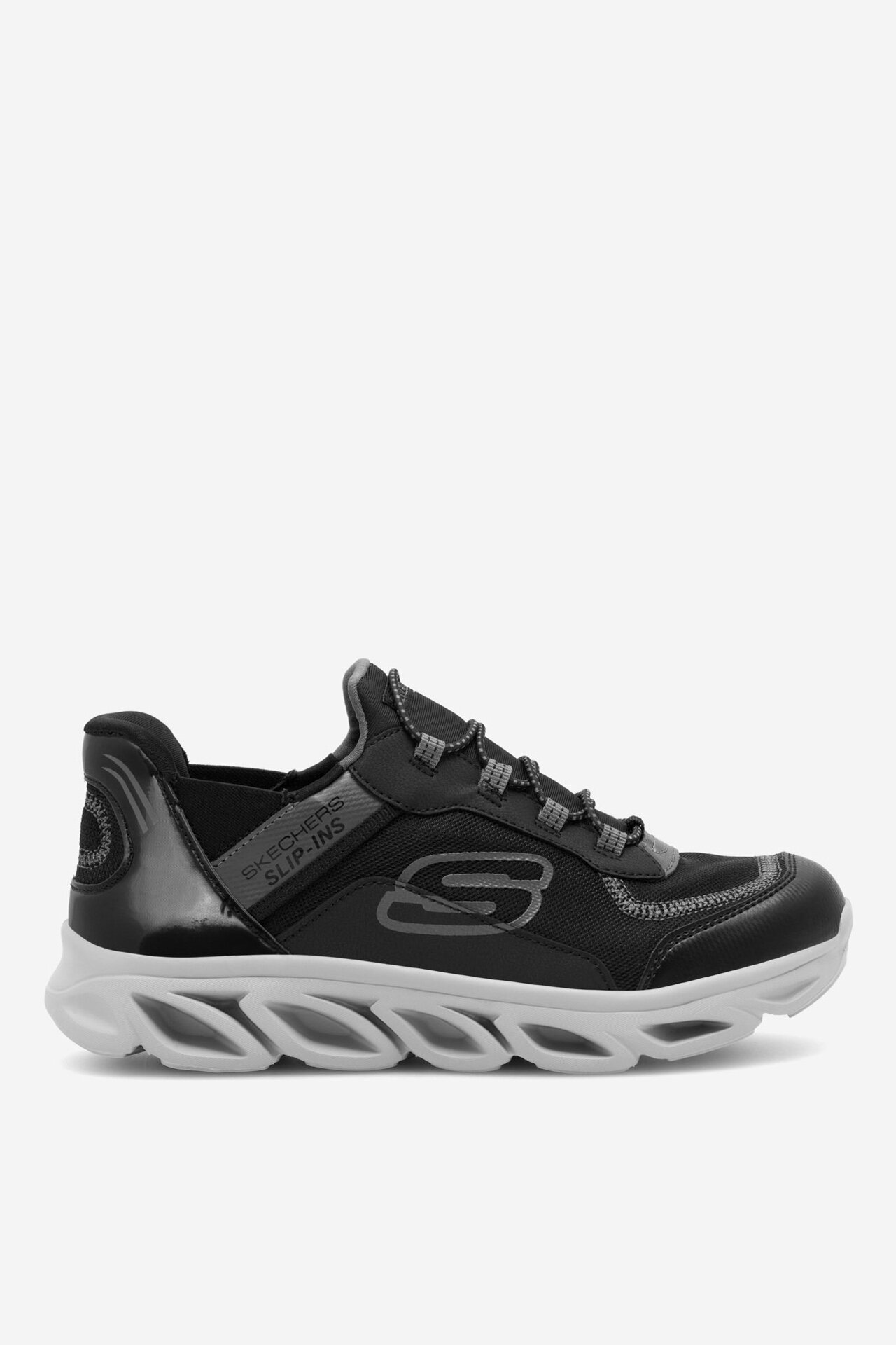 Obuwie sportowe Skechers SLIP-INS: FLEX GLIDE 403840L BKCC Czarny - CCC.eu