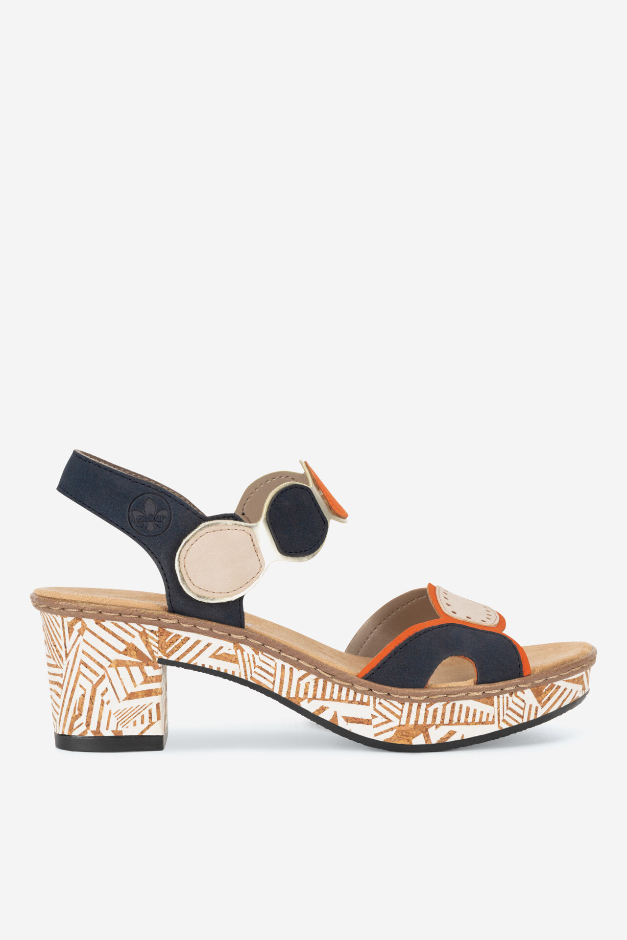 Sandale Rieker 63876-90 MIX - CCC