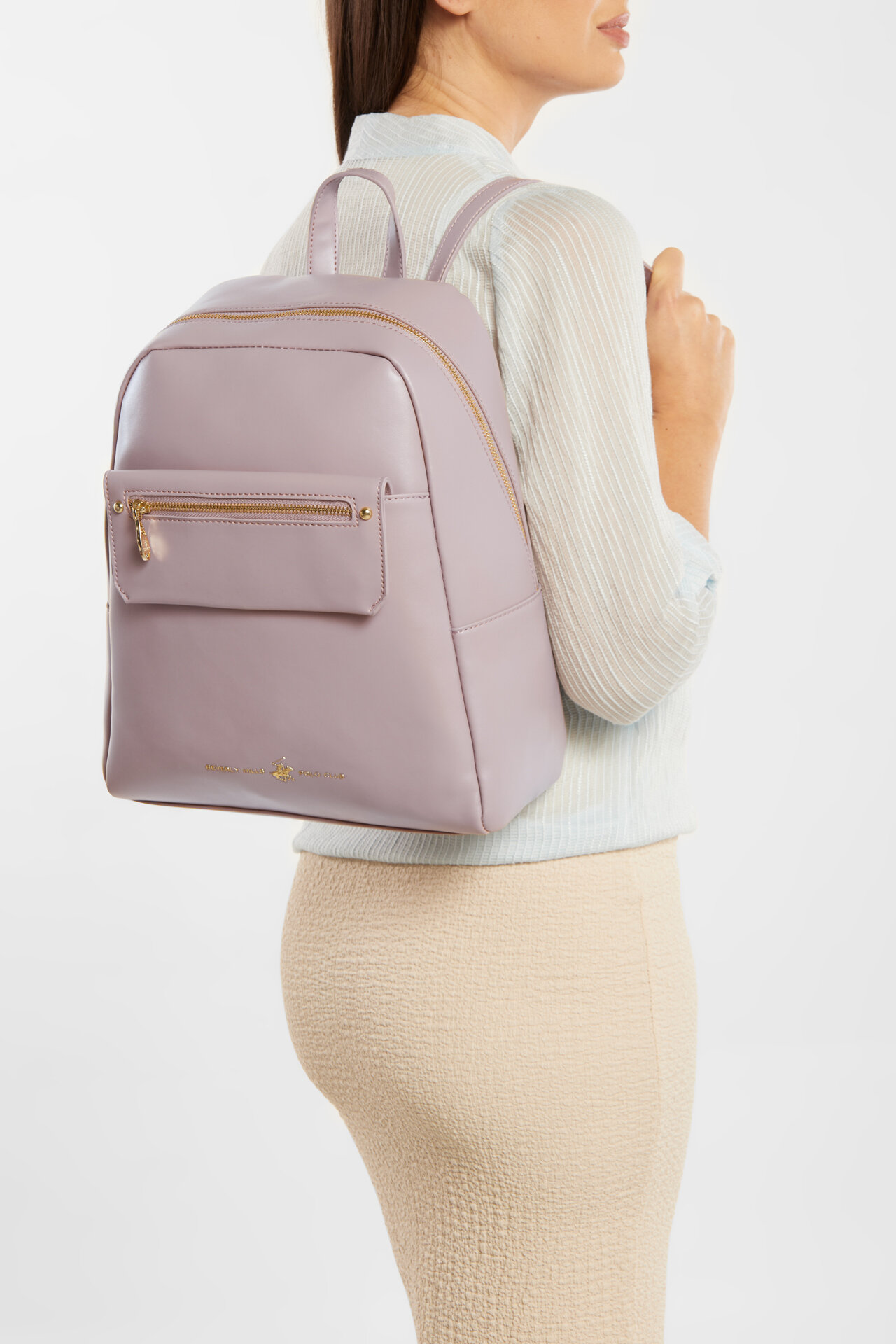 Plecak Beverly Hills Polo Club BHPC-E-023-CCC-05 Różowy - CCC.eu