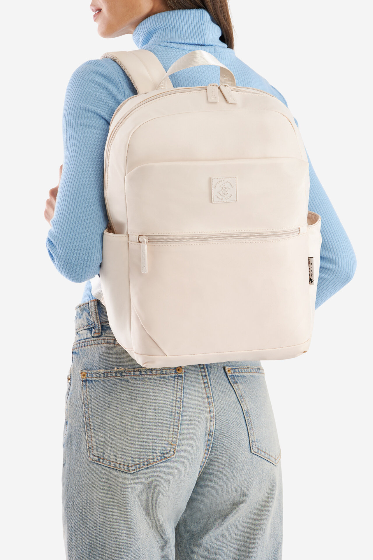 Plecak Beverly Hills Polo Club BHPC-K-028-06 Beżowy - CCC.eu