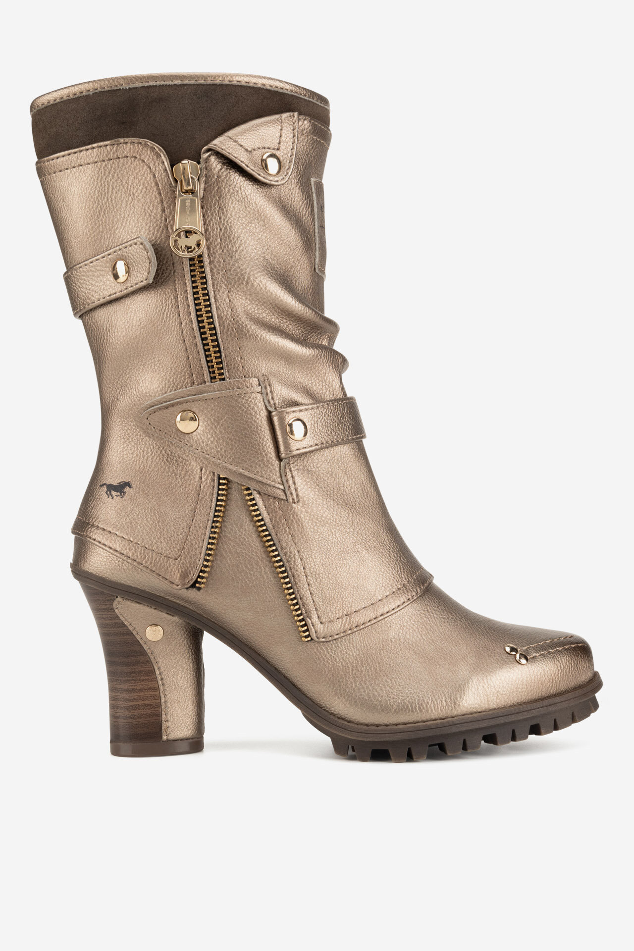 Ботуши Mustang 1141-606 ЗЛАТИСТ - ccc.eu/bg