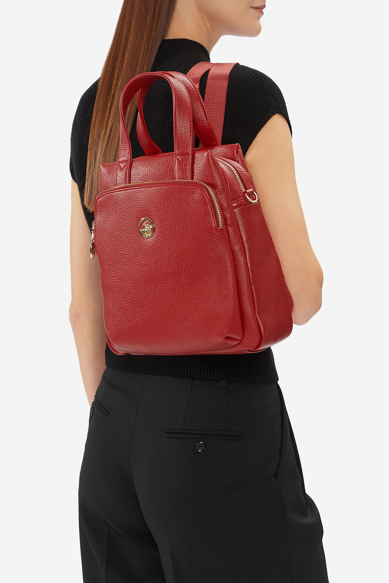 Hátizsák Beverly Hills Polo Club BHPC-K-034-06 PIROS - ccc.eu/hu