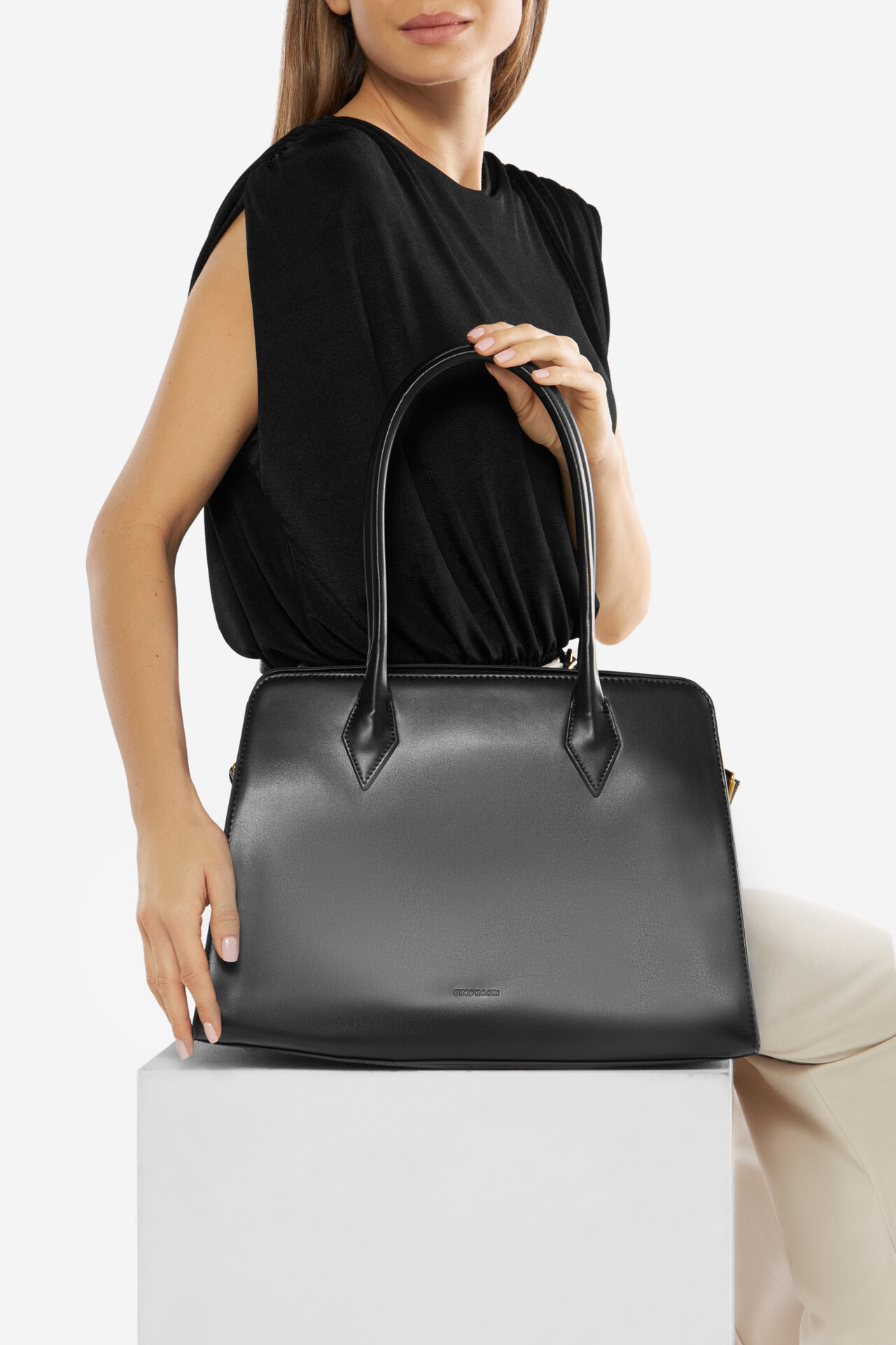 Torba Gino Rossi CS9796-001 CRNA - ccc.eu/rs