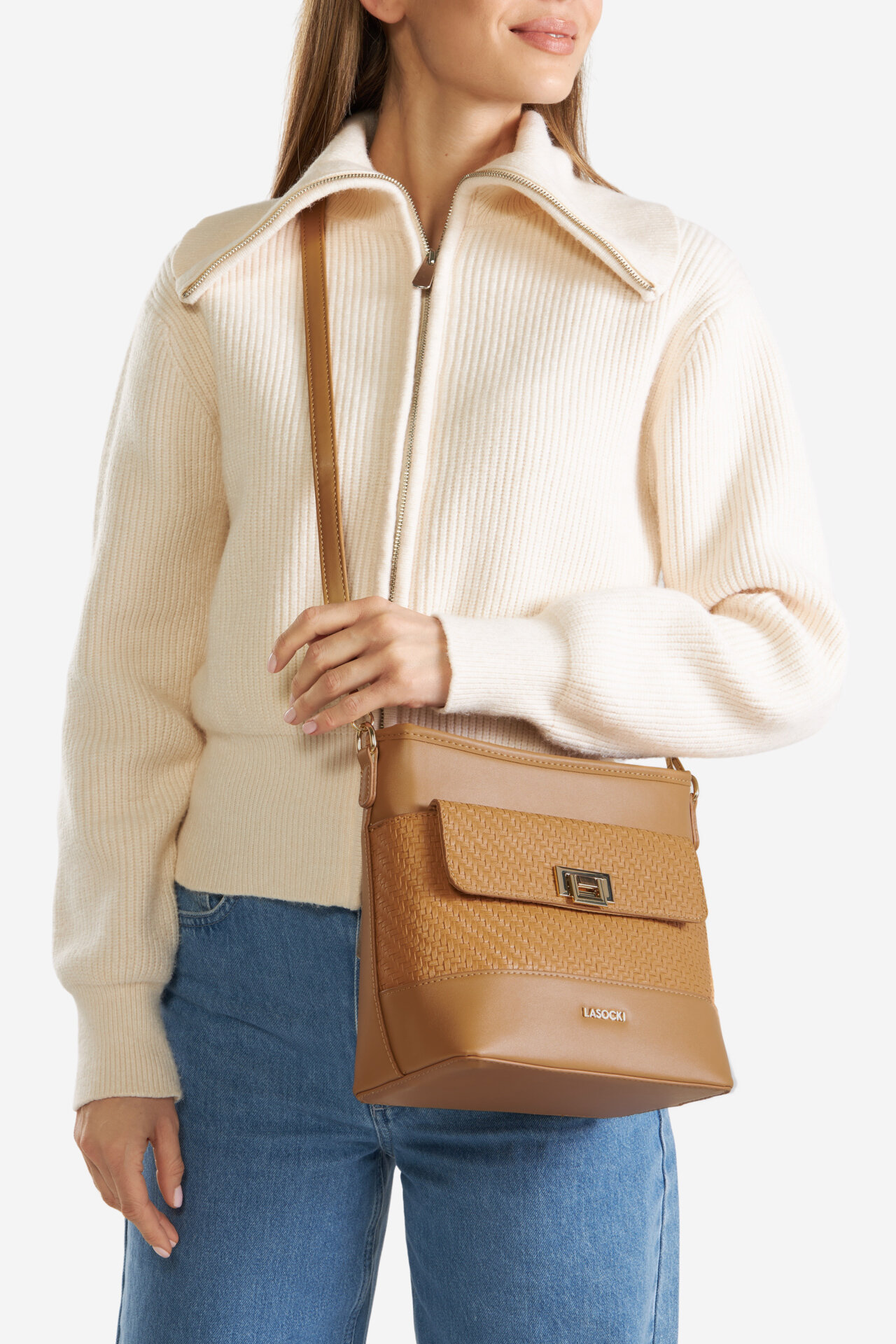 Torebka Lasocki LSK-M-003-07 Camel - CCC.eu
