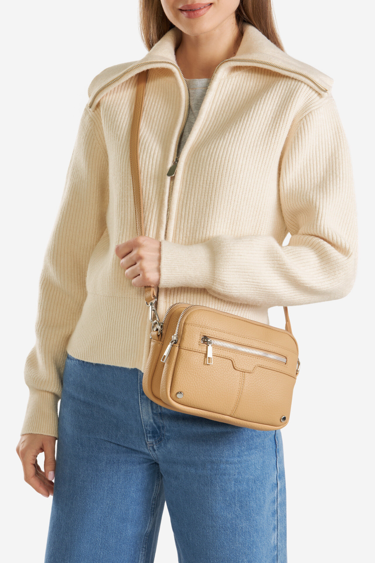 Torebka Jenny JNY-M-004-07 Beżowy - CCC.eu