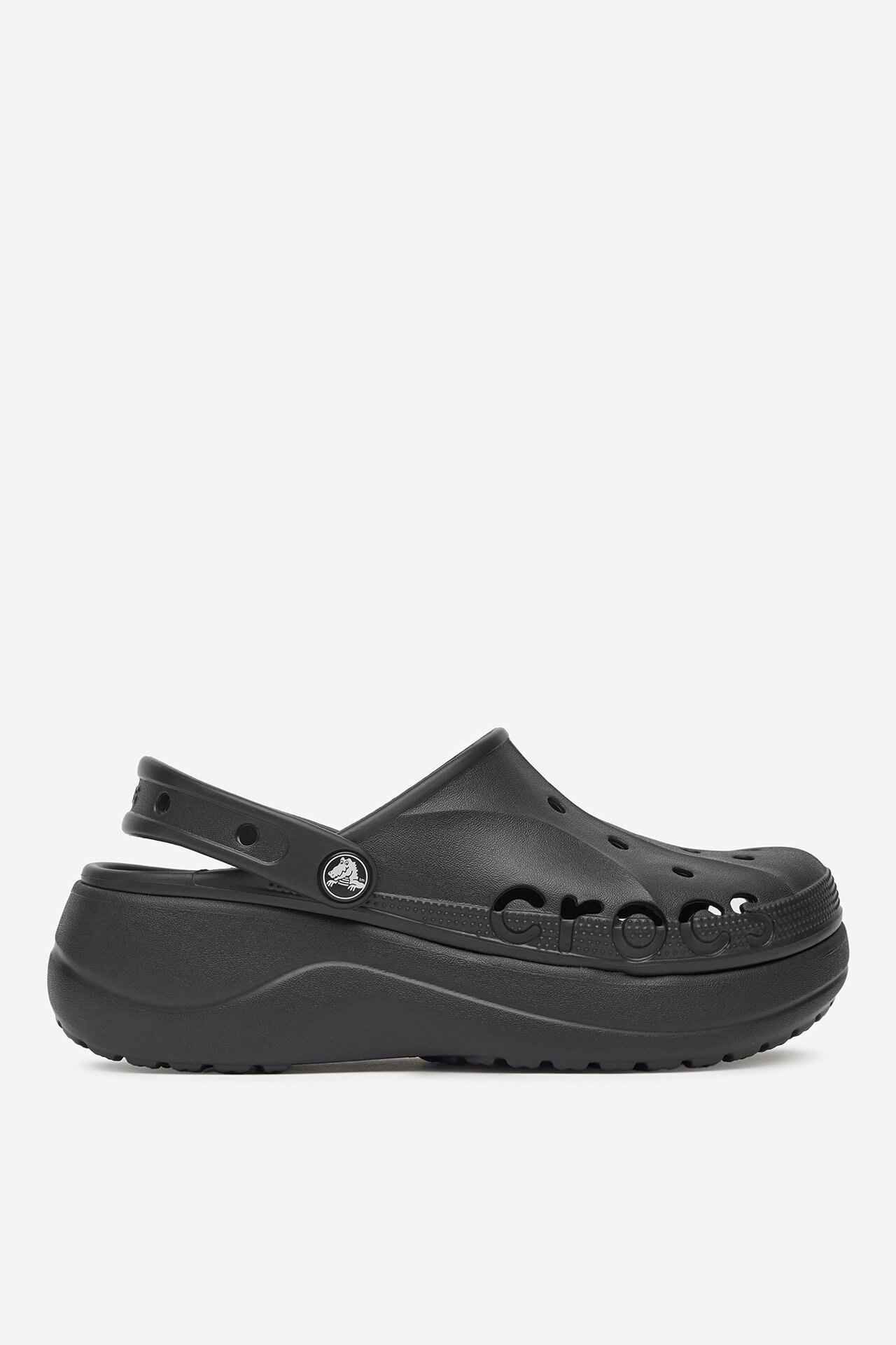 Uszodai papucs Crocs BAYA PLATFORM CLOG 208186-001 FEKETE - ccc.eu/hu