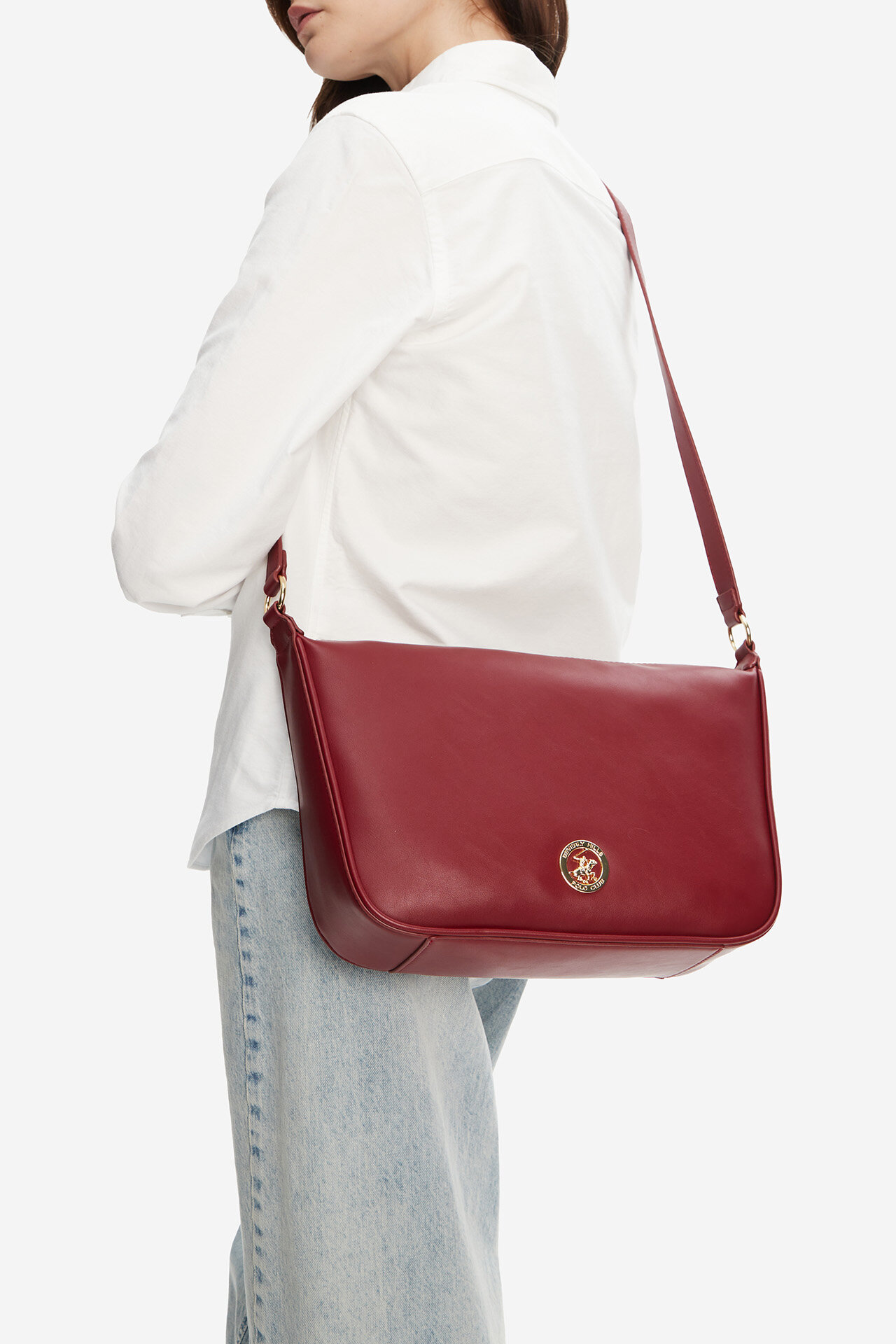 Torba Beverly Hills Polo Club C-BHPC-L-001-08 BORDO - ccc.eu/rs