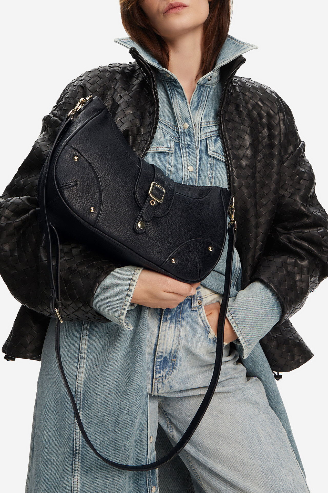 Дамска чанта Lasocki C-LSK-M-001-08 ЧЕРЕН - ccc.eu/bg