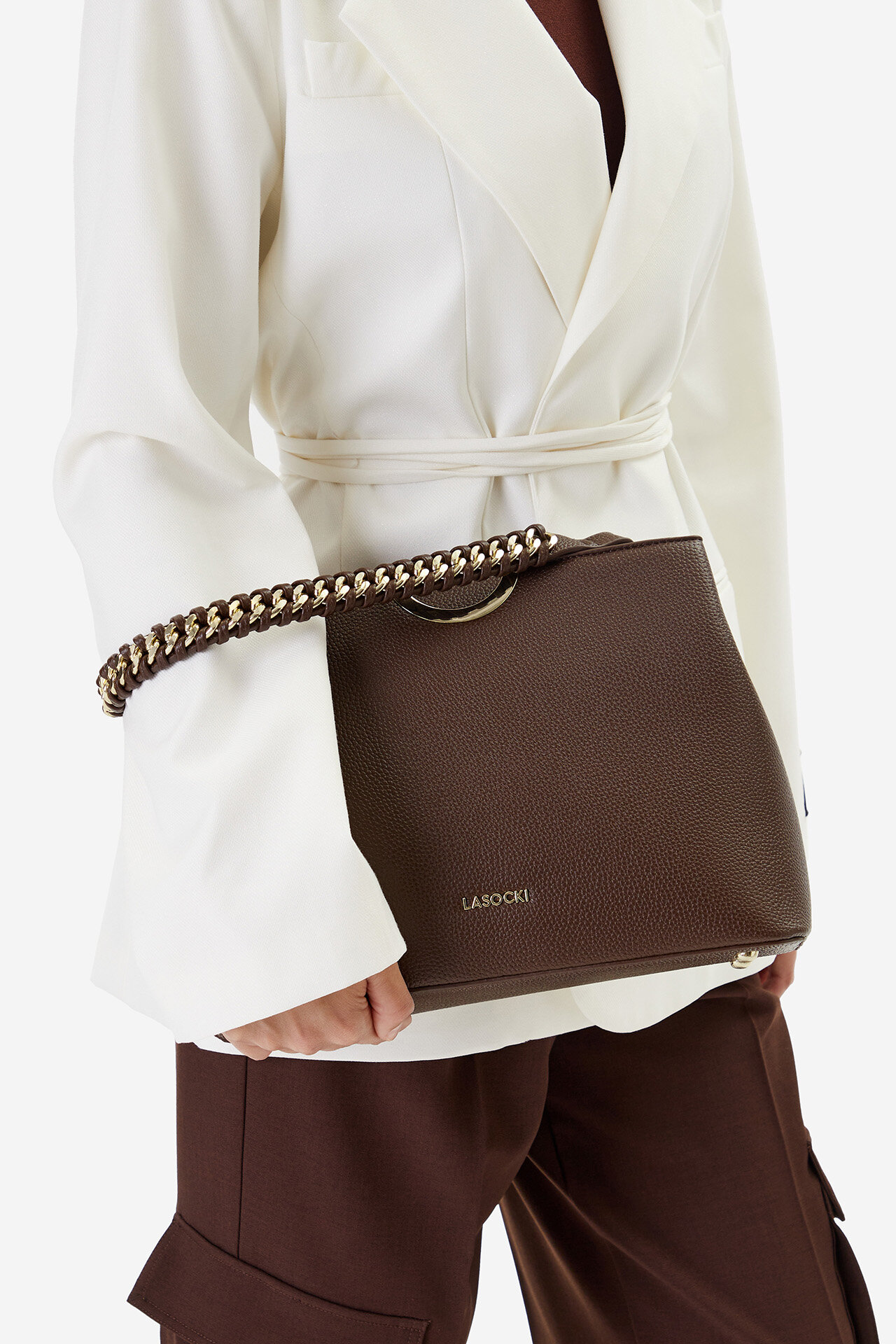 Torebka Lasocki C-LSK-M-004-08 Brązowy - CCC.eu