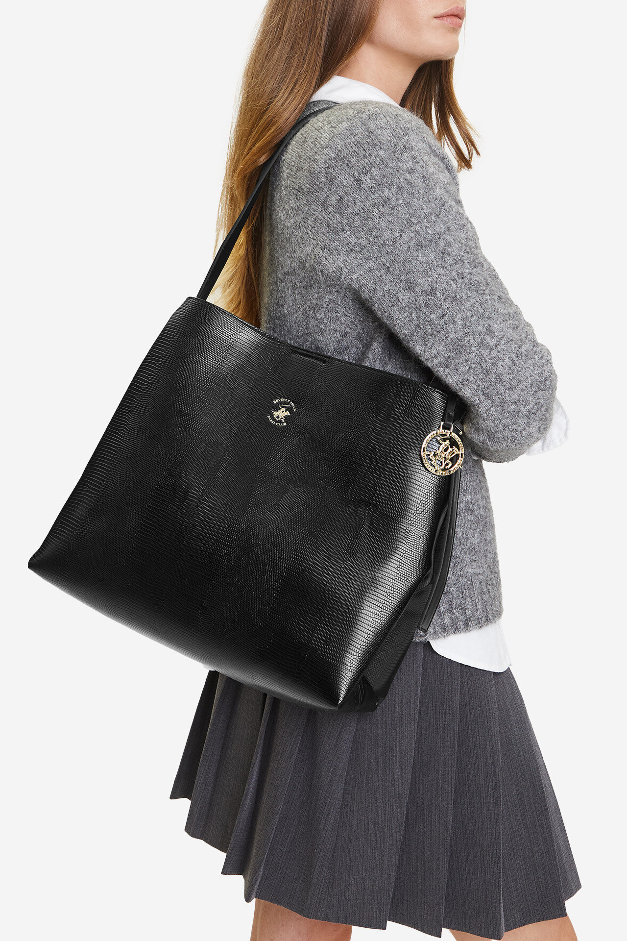 Torba Beverly Hills Polo Club BHPC-W-05-A23 CRNA - ccc.eu/rs