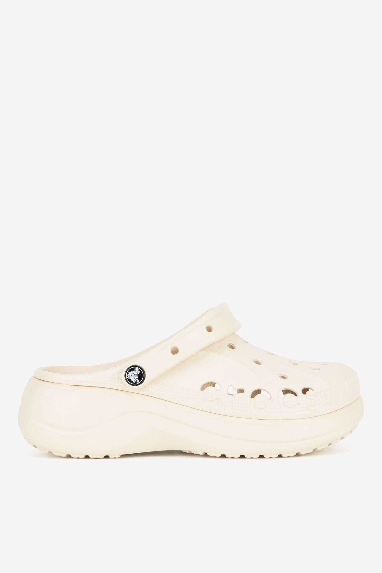 Şlapi de piscină Crocs C-BAYA PLATFORM CLOG 208186-11S BEJ - CCC