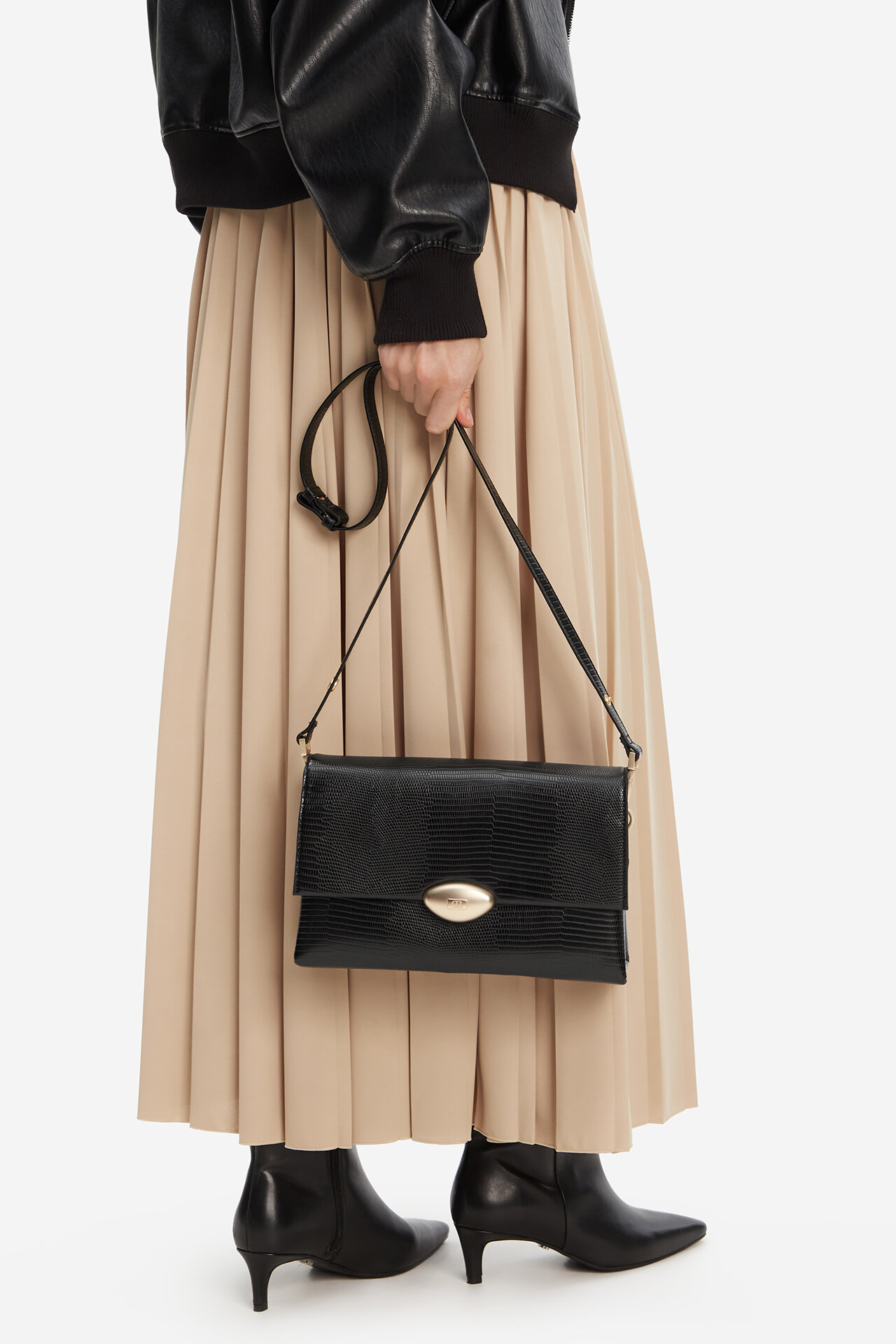 Torebka Gino Rossi CEO-LAILA-KQ034 Czarny - CCC.eu