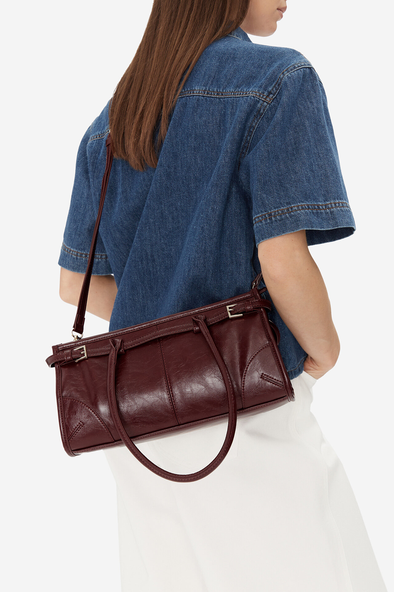 Kézitáska Jenny C-JNY-M-001-08 BORDÓ - ccc.eu/hu