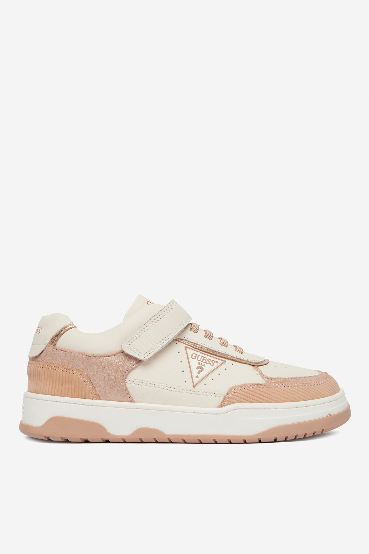 Sneakers GUESS CEO-CI12-CAROL-05 Biały - CCC.eu