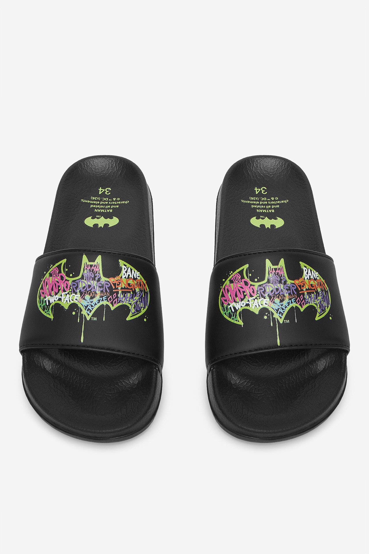 Klapki basenowe Batman CEO-CP90-SS26-215WBBAT Czarny - CCC.eu