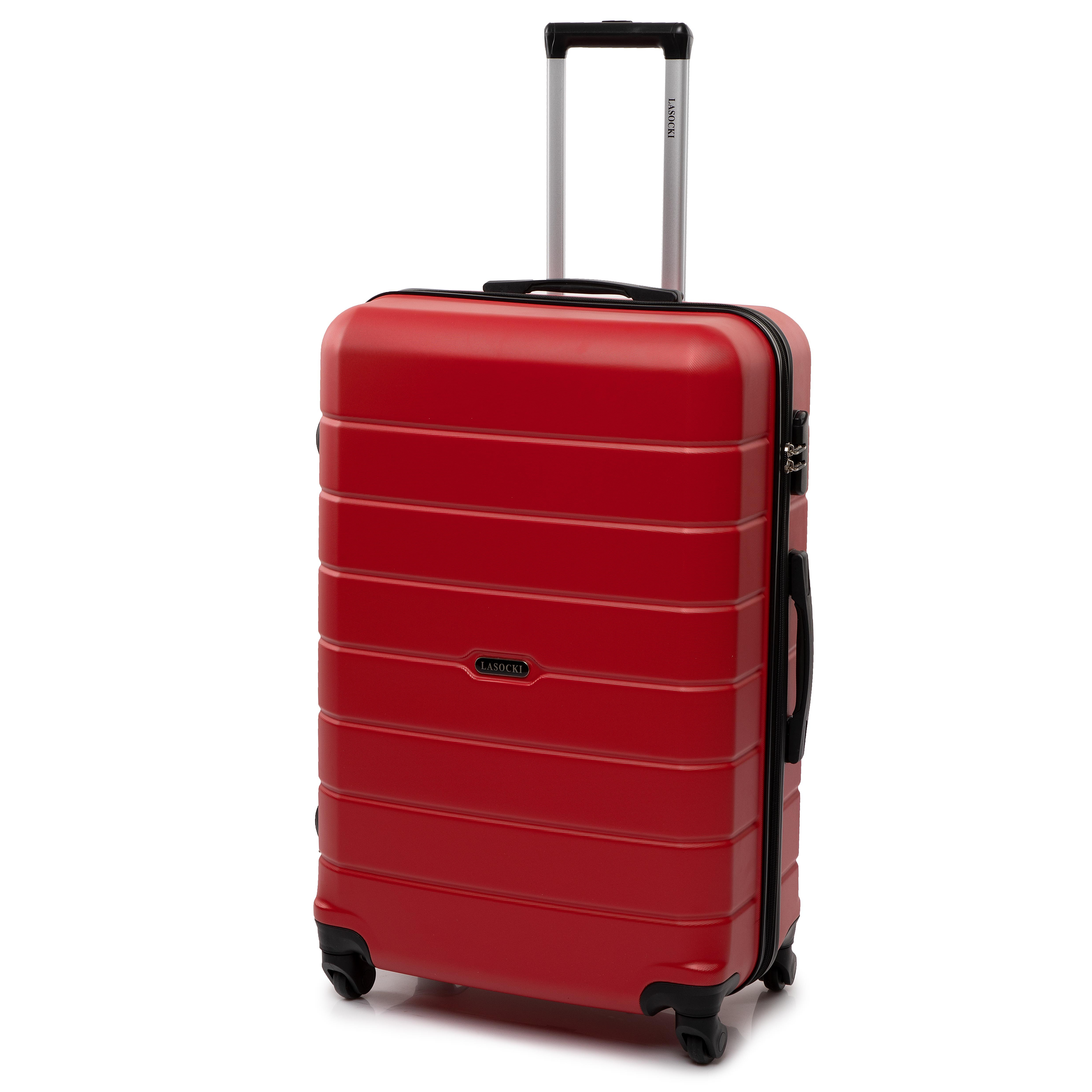 Walizka Lasocki BLW-A-003-30-01 Czerwony Torby - Walizki - https://ccc.eu
