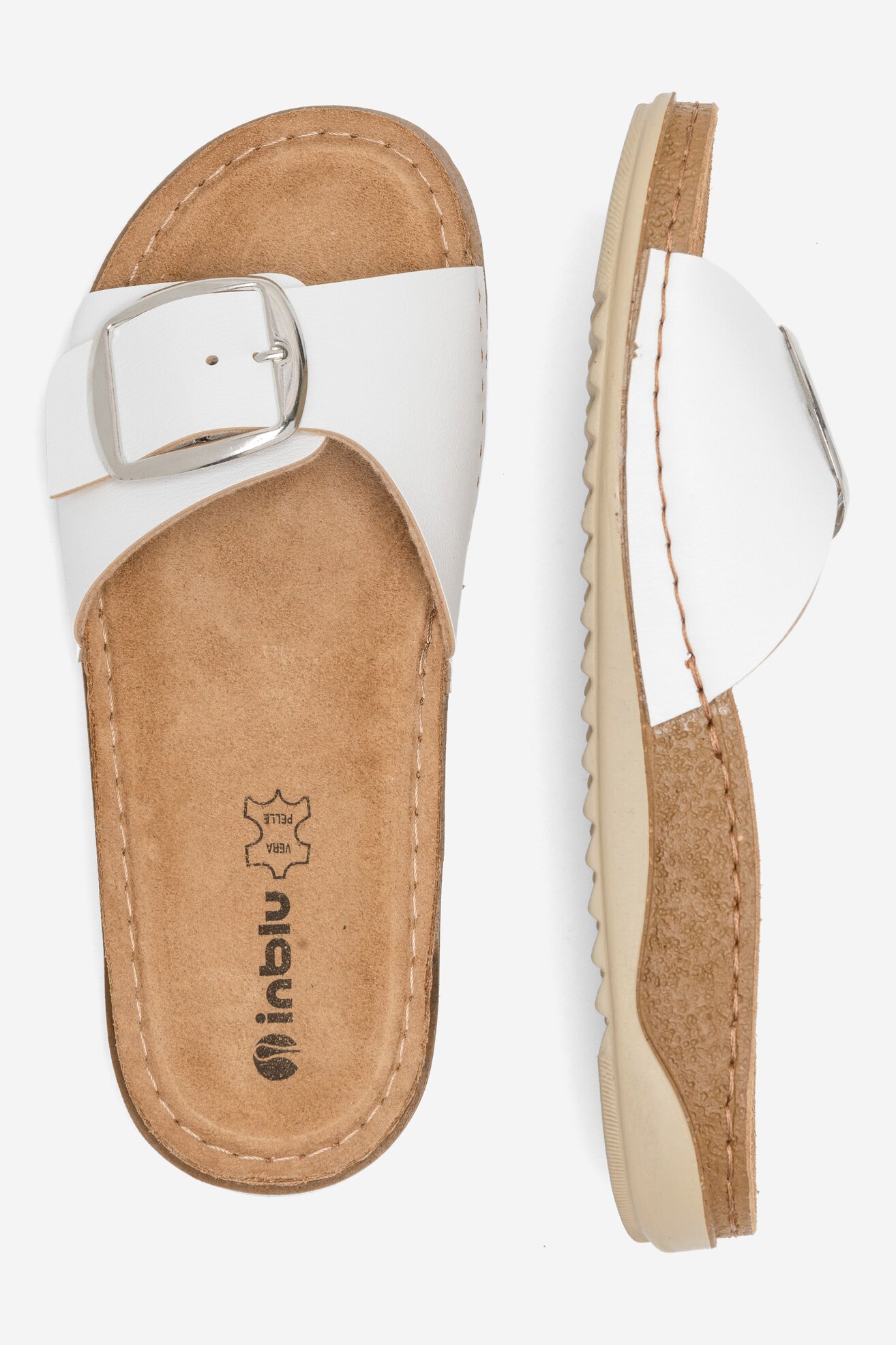 Klapki Inblu AA025J01 Biały - CCC.eu