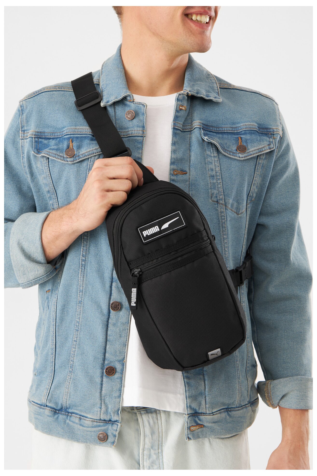 Taška Puma DECK CROSSBODY BAG 07919001 ČIERNA - ccc.eu/sk