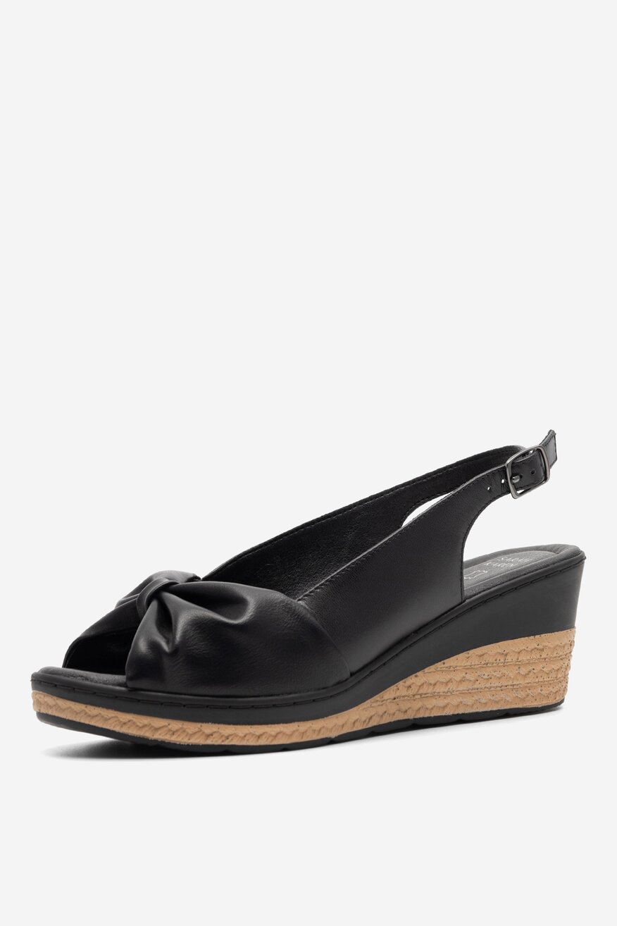 Sandały Sarah Karen EST-L86-02 Czarny - CCC.eu