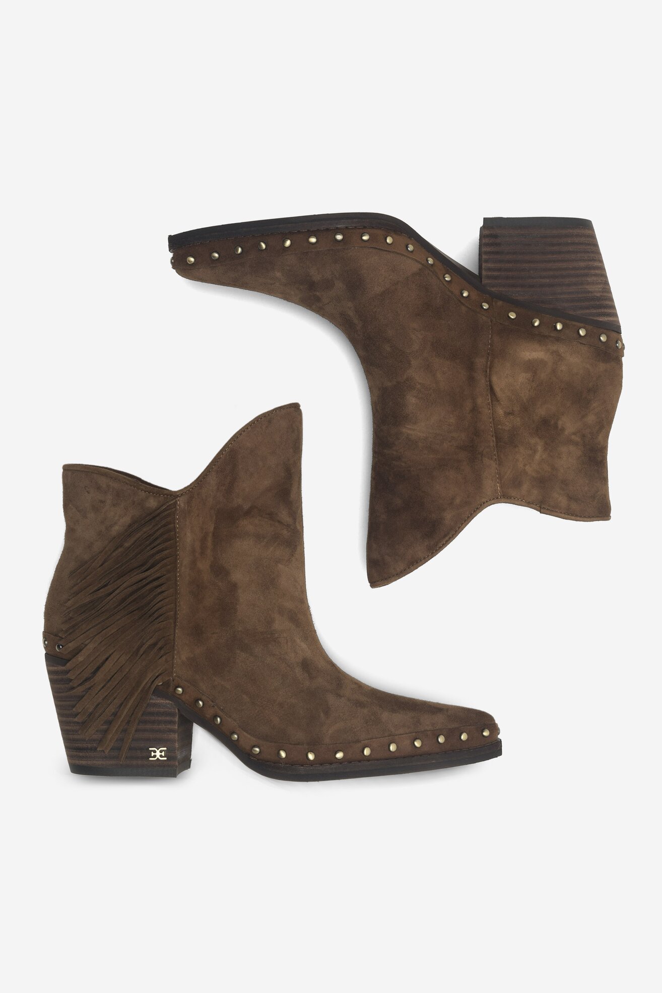 Botki SAM EDELMAN I1429L1201 Brązowy - CCC.eu