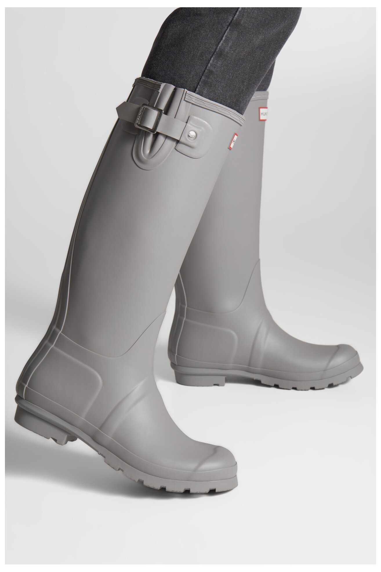 Kalosze HUNTER HFW-005 Szary - CCC.eu