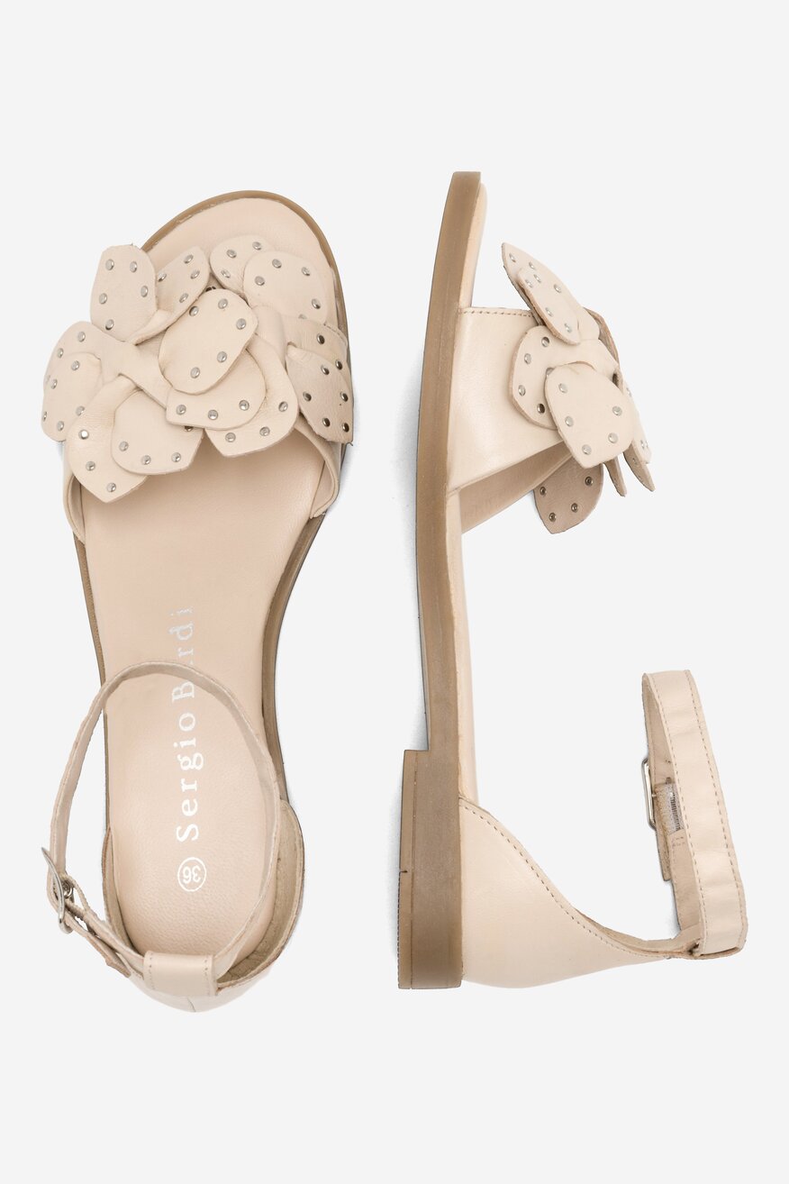 Sandały Sergio Bardi WI16-B1034-02SB Beżowy - CCC.eu