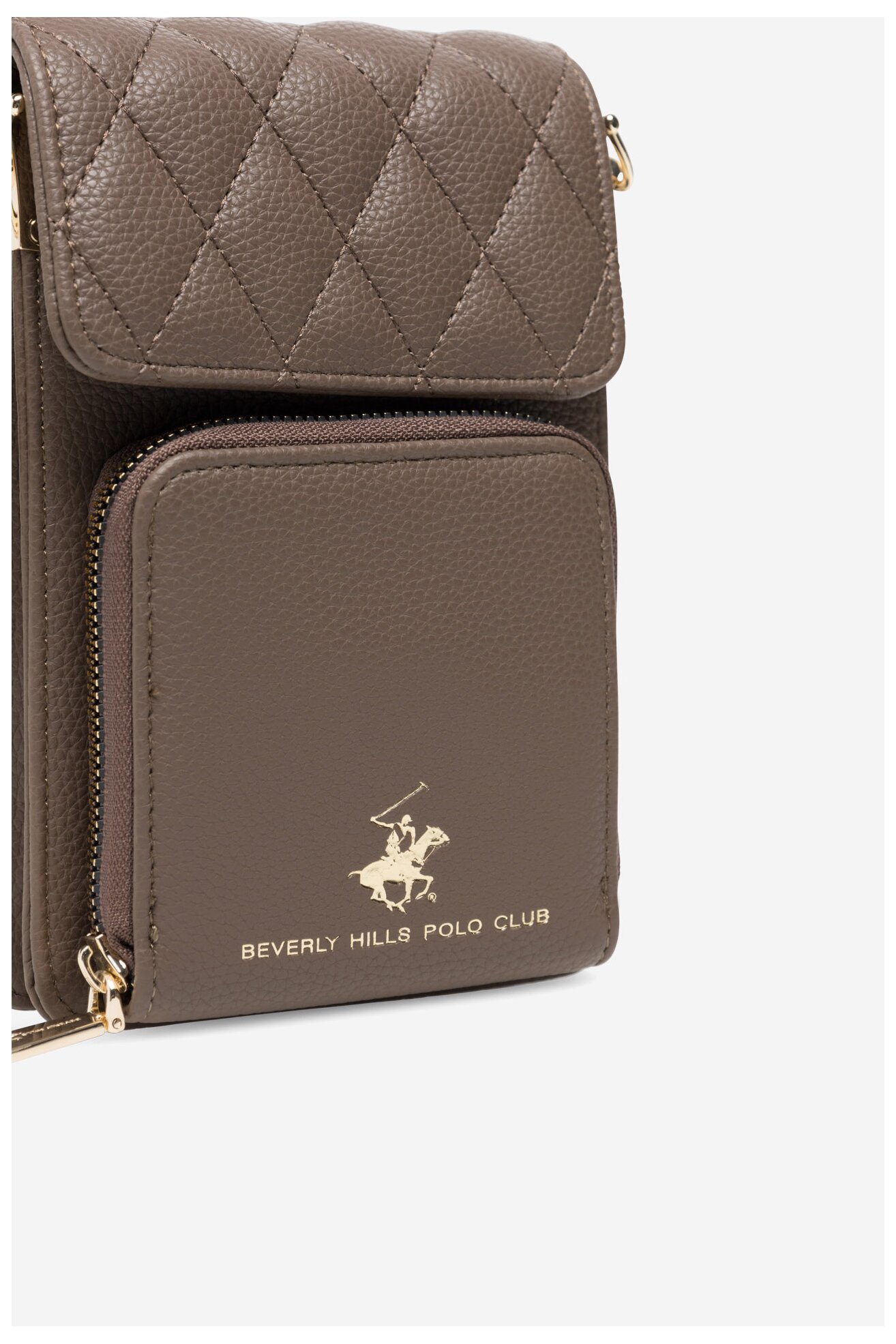 Torebka Beverly Hills Polo Club BHPC-E-016-CCC-05 Brązowy ciemny - CCC.eu