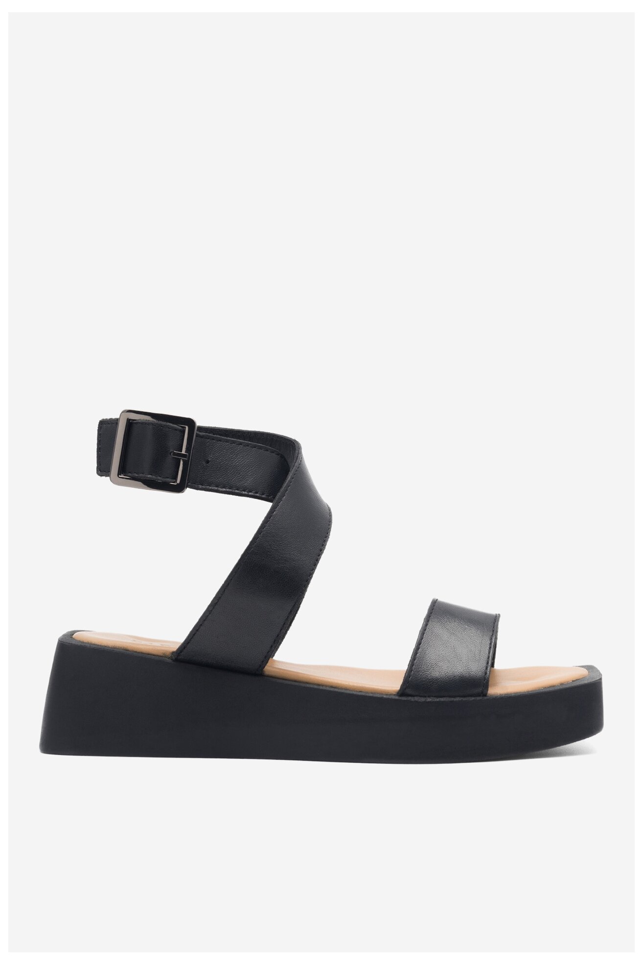 Sandały Badura SECINARO 222276 Czarny - CCC.eu