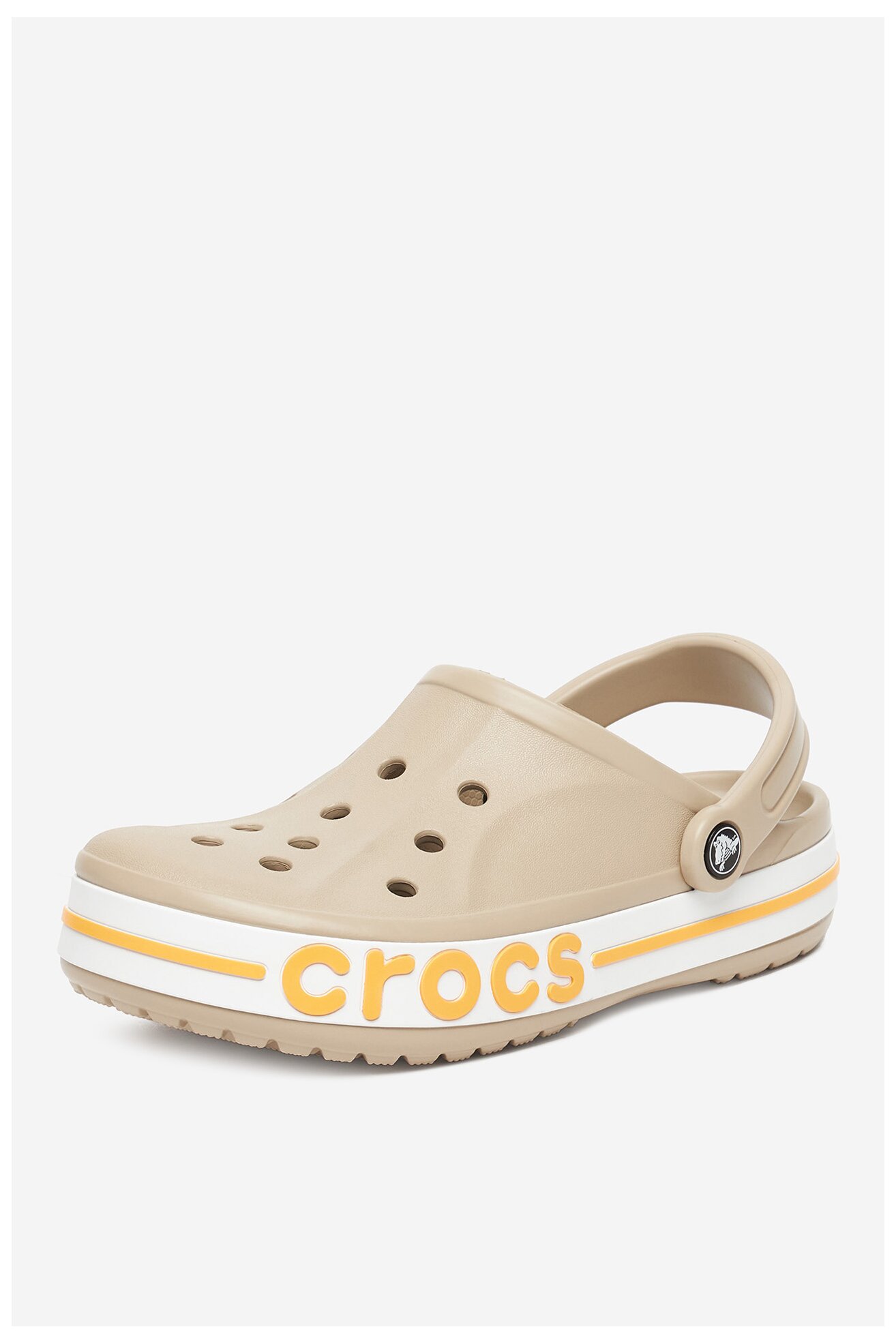 Klapki basenowe Crocs WB-BAYABAND CLOG 205089-2V3 Brązowy - CCC.eu