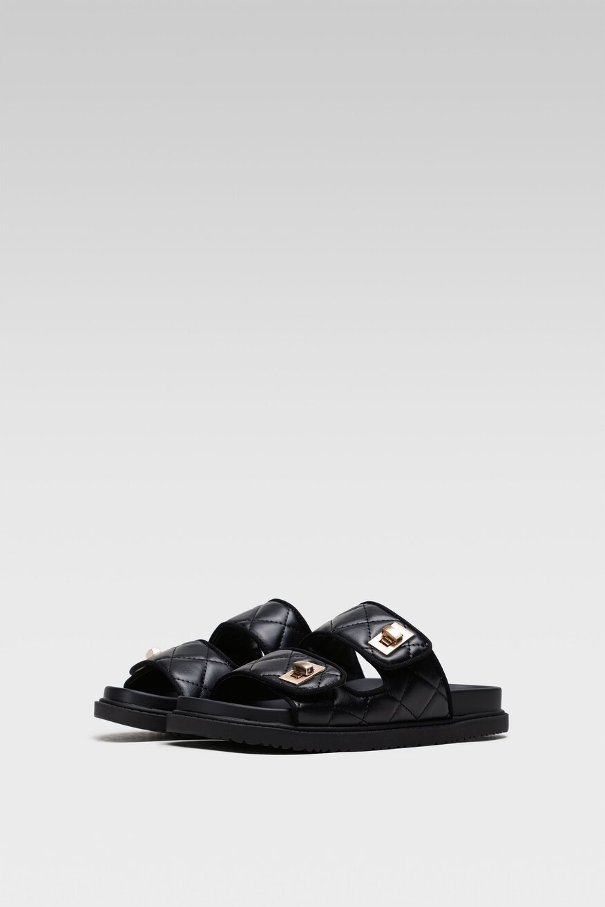 Klapki DeeZee WS5516-56 Czarny - CCC.eu