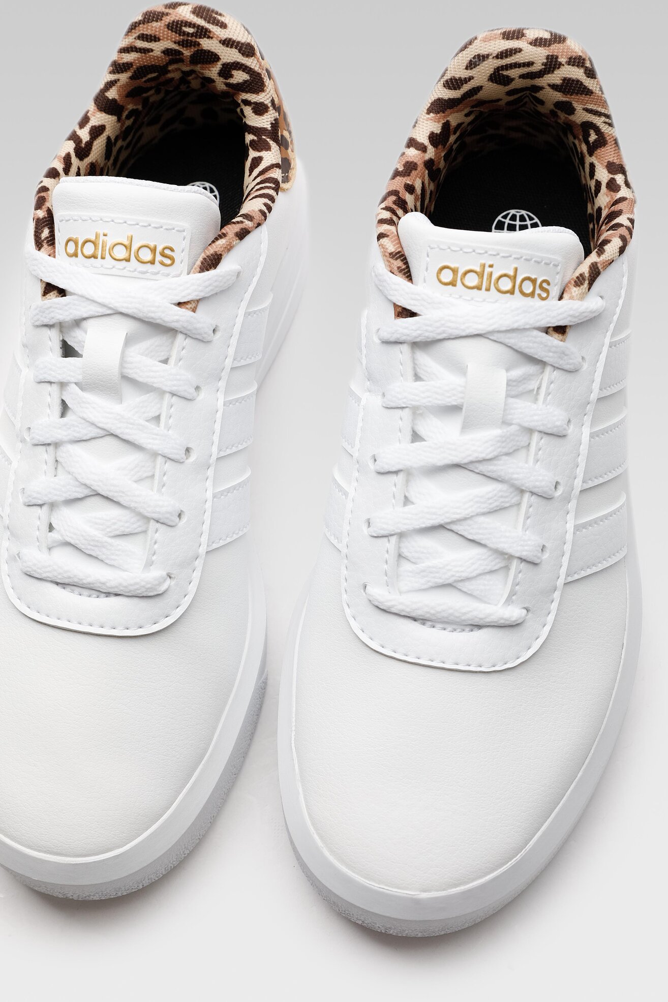Obuwie sportowe adidas COURT PLATFORM GW9786 Biały - CCC.eu
