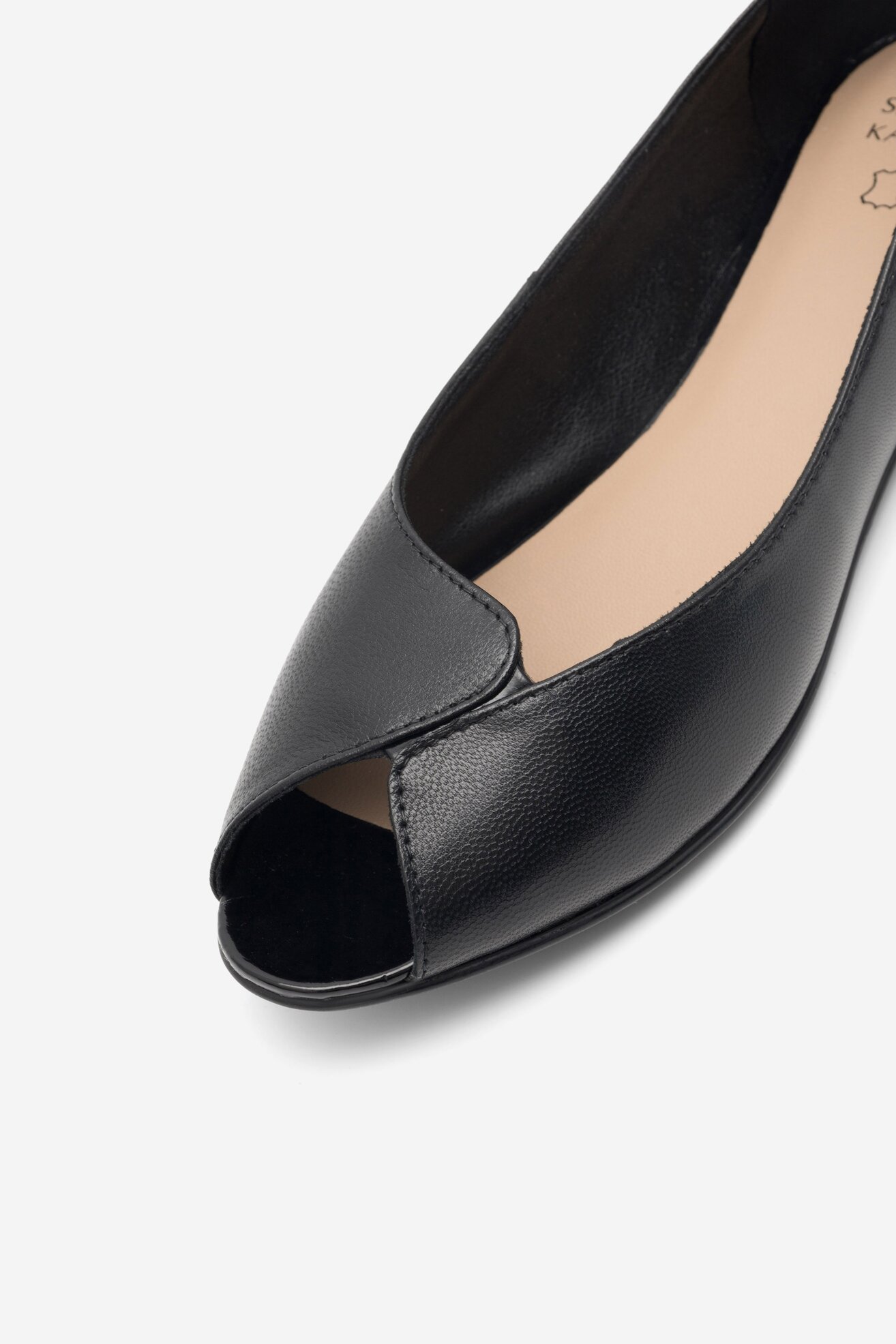 Baleriny Sarah Karen RST-ELENA-05 Czarny - CCC.eu