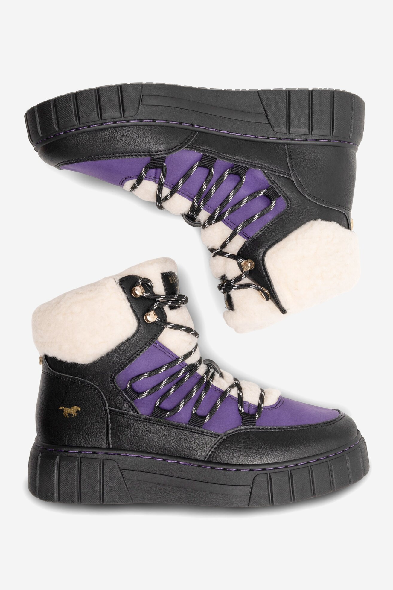 Trzewiki Mustang 1446-601-508 Fioletowy - CCC.eu