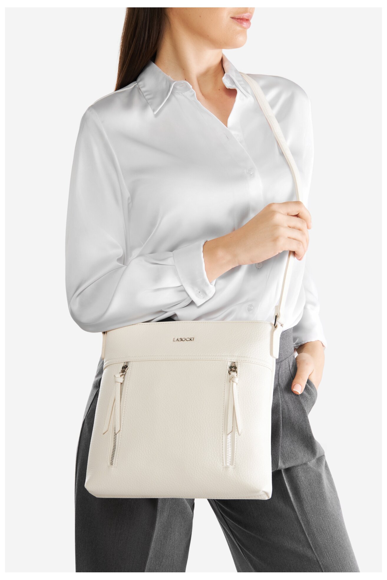 Torebka Lasocki LSK-L-004-07 Ivory - CCC.eu