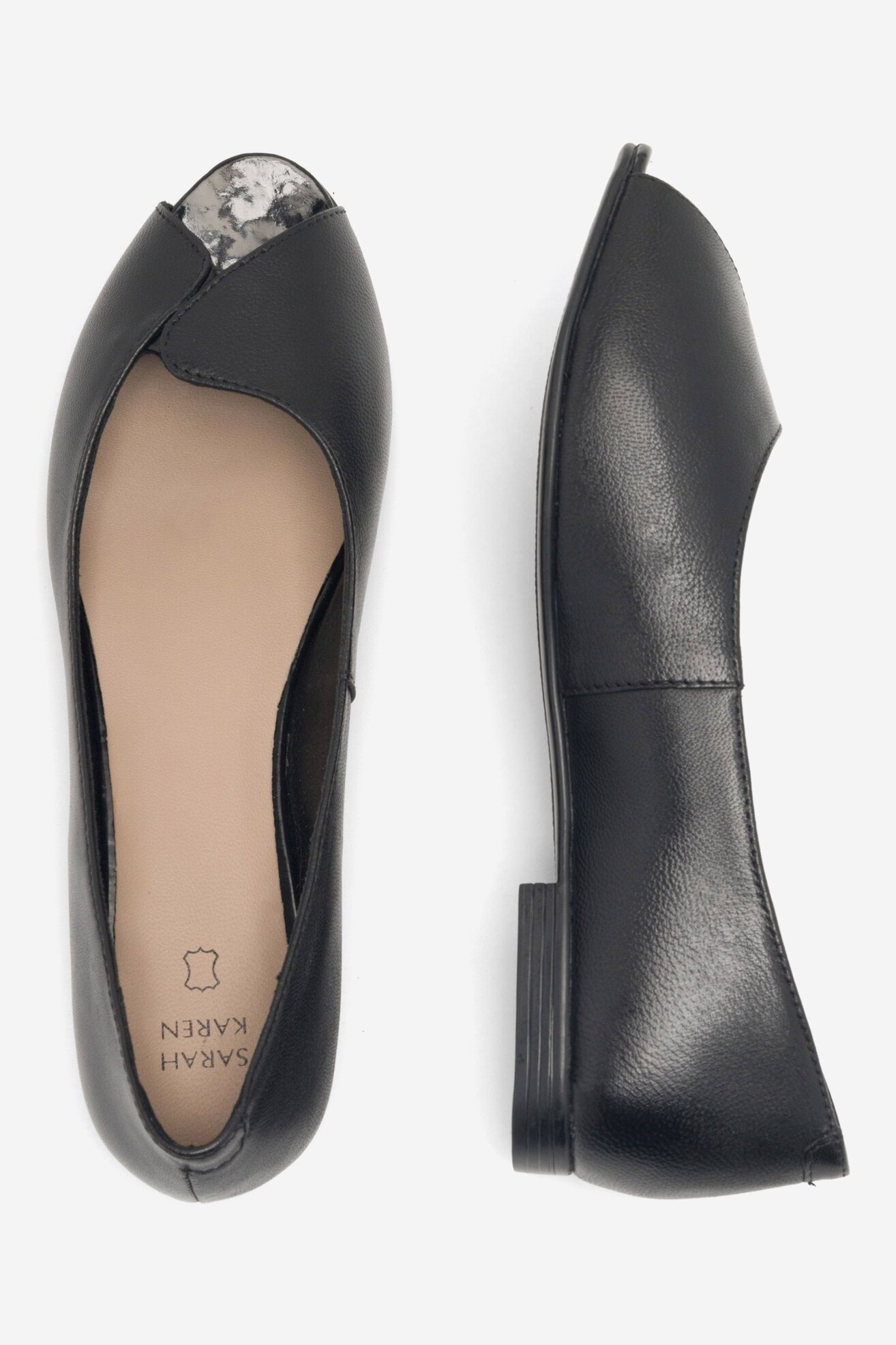 Baleriny Sarah Karen RST-ELENA-05 Czarny - CCC.eu