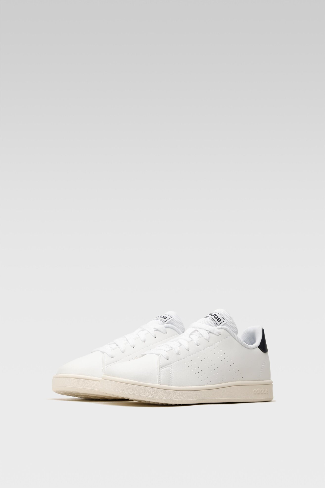 Obuwie sportowe adidas ADVANTAGE K FW2588 Biały - CCC.eu