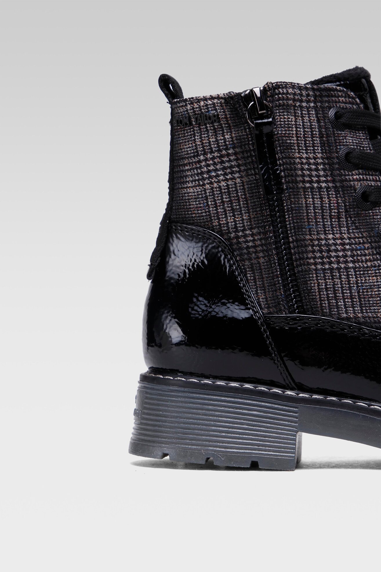 Trzewiki Tom Tailor 219353100 Czarny - CCC.eu